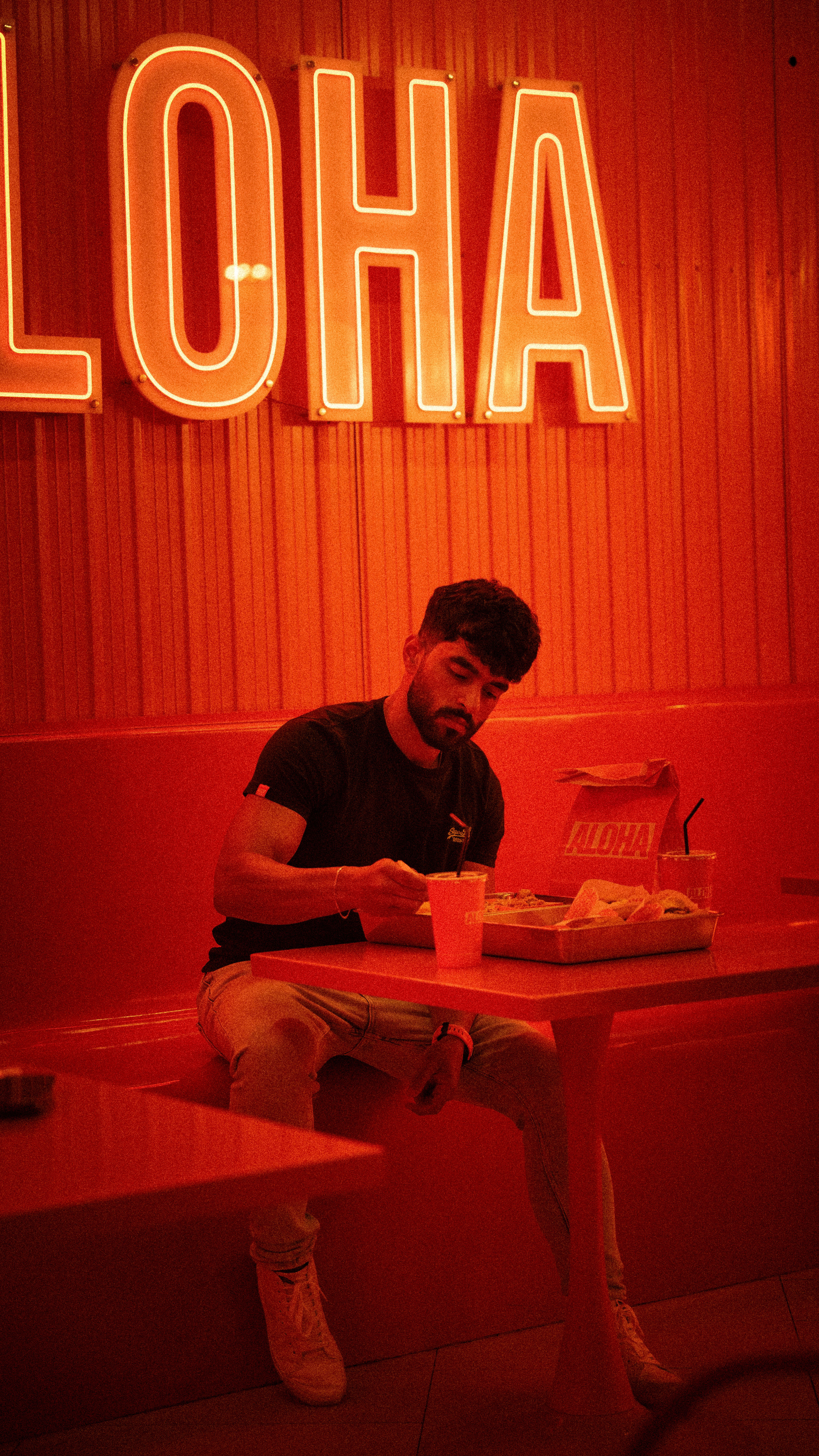 Man Eating Fast Food · Free Stock Photo