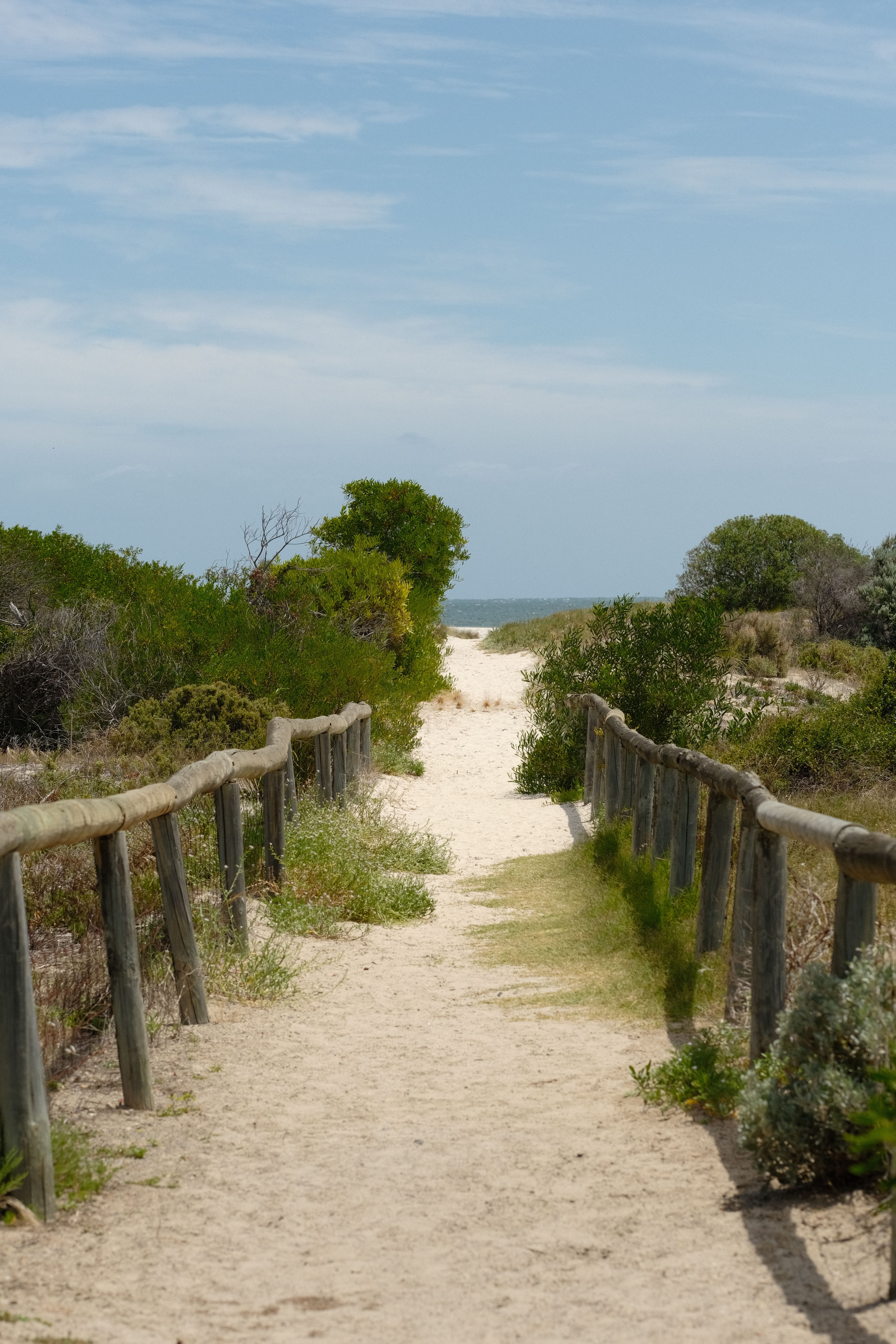 Sand Footpath towards Beach · Free Stock Photo