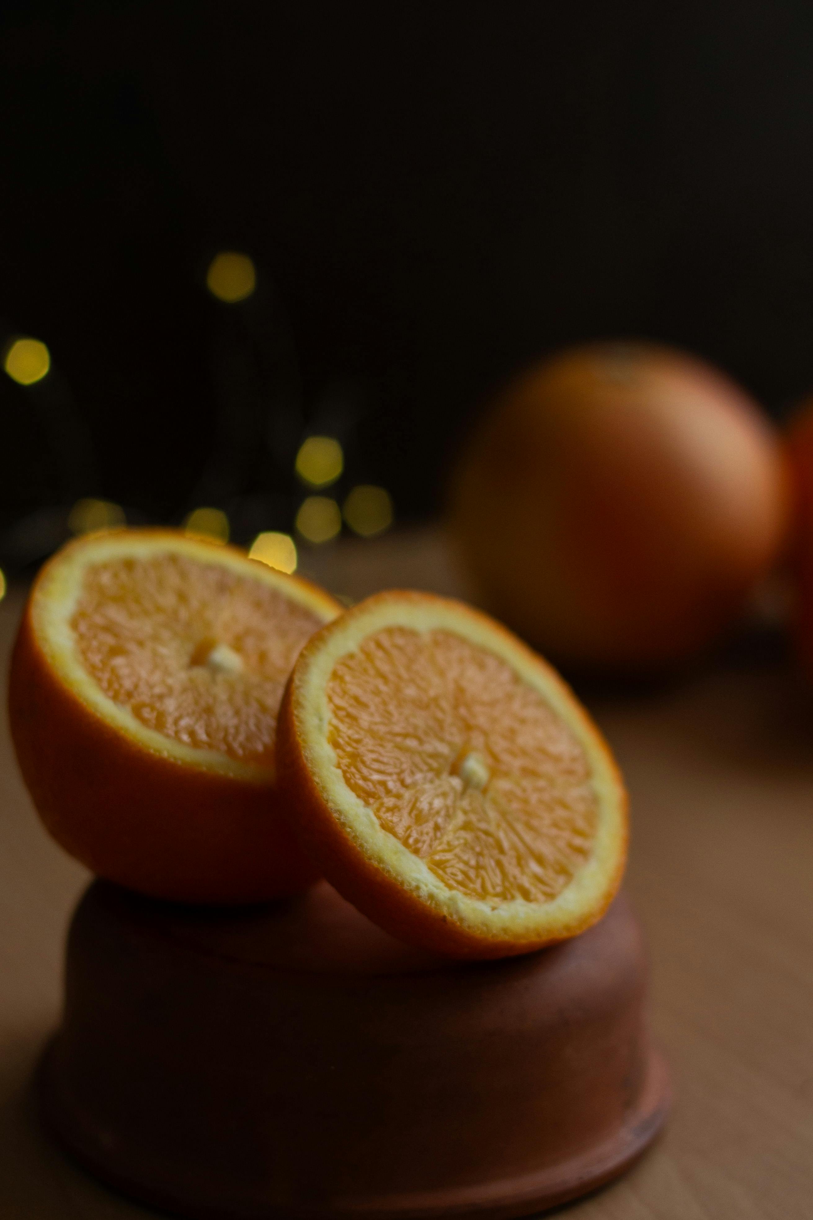 Dark mode orange photography · Free Stock Photo