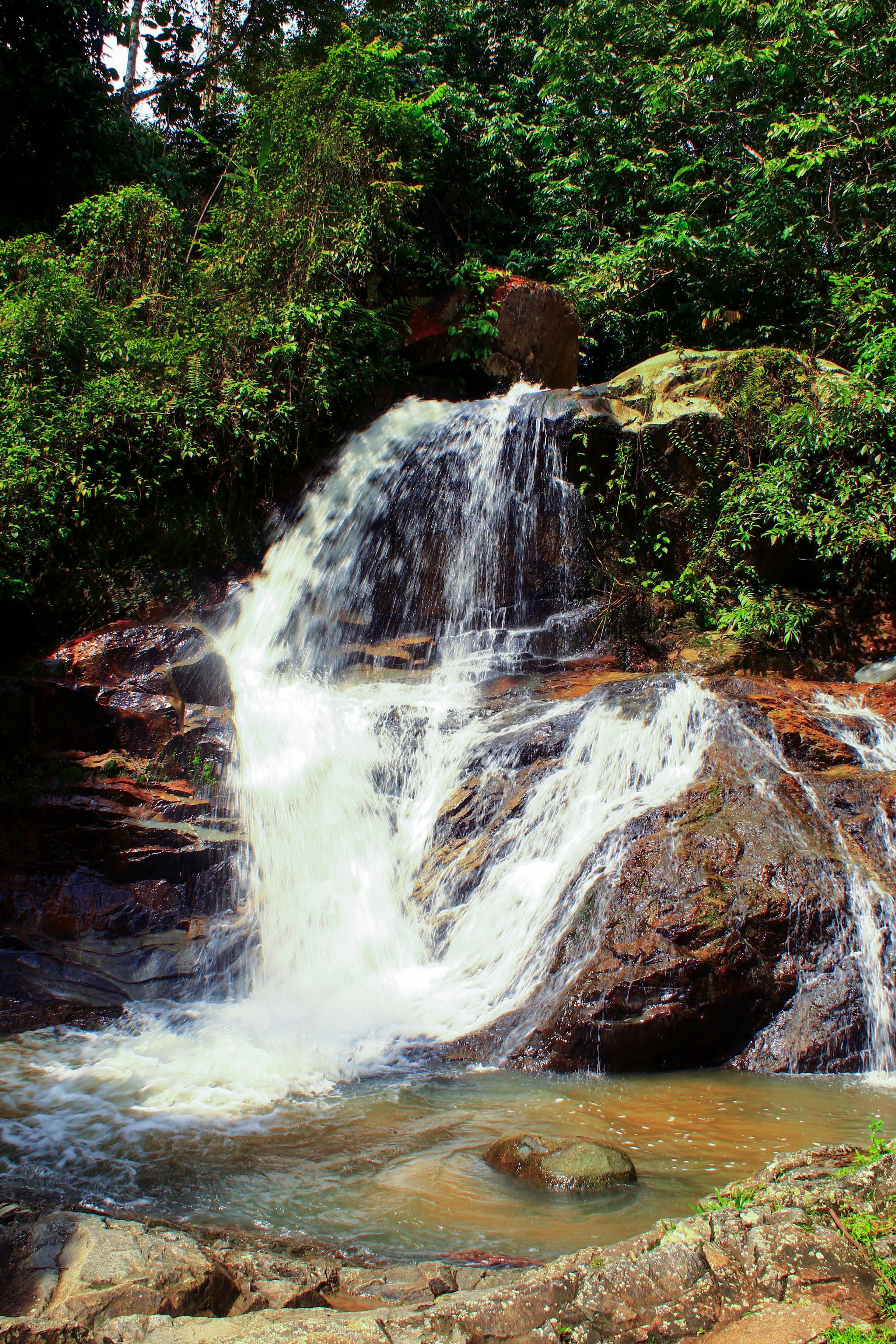 Cascade in Forest Jeram Tengkek · Free Stock Photo