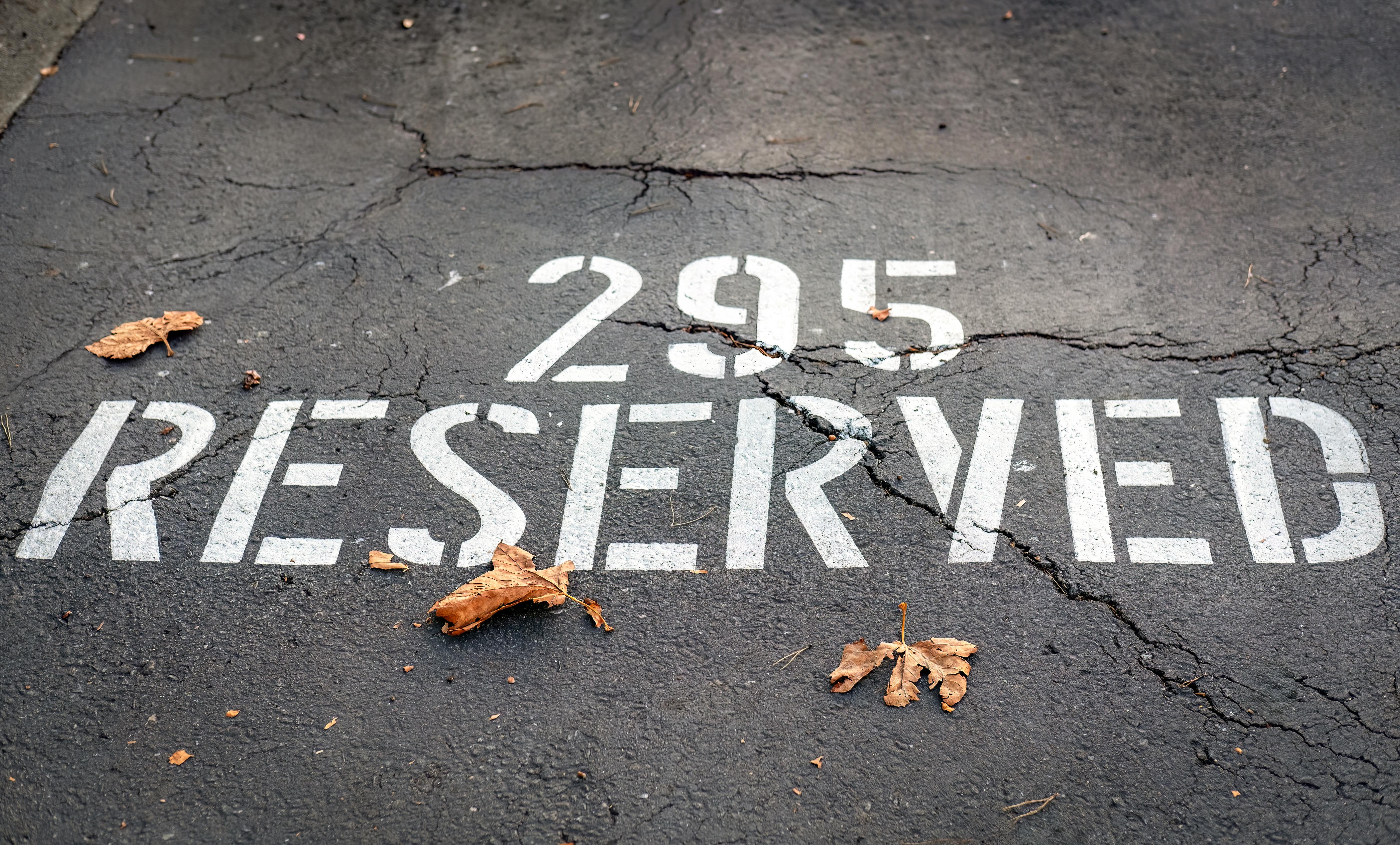 Reserved Parking Spot · Free Stock Photo