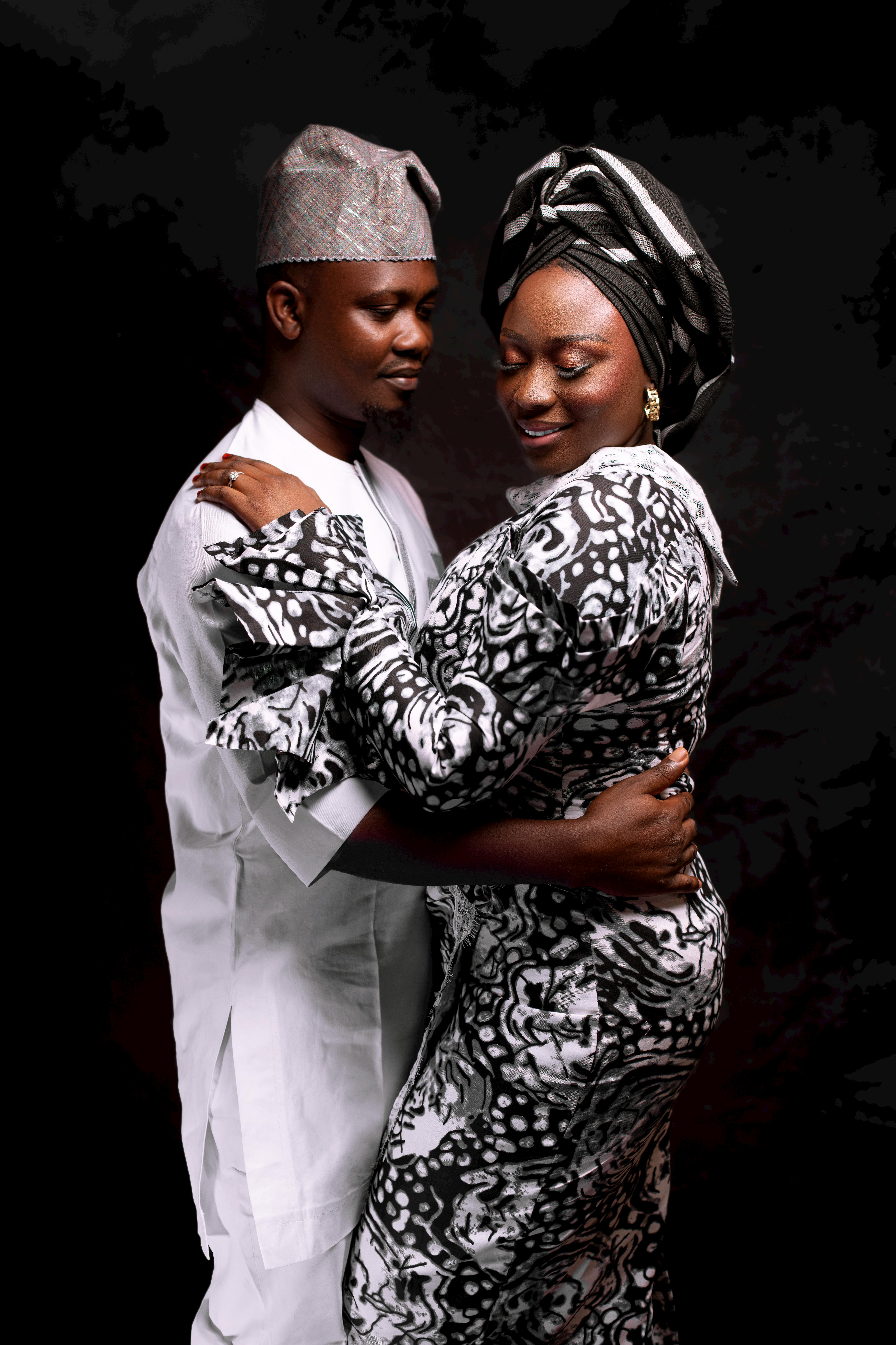 Couple in Traditional Clothing · Free Stock Photo