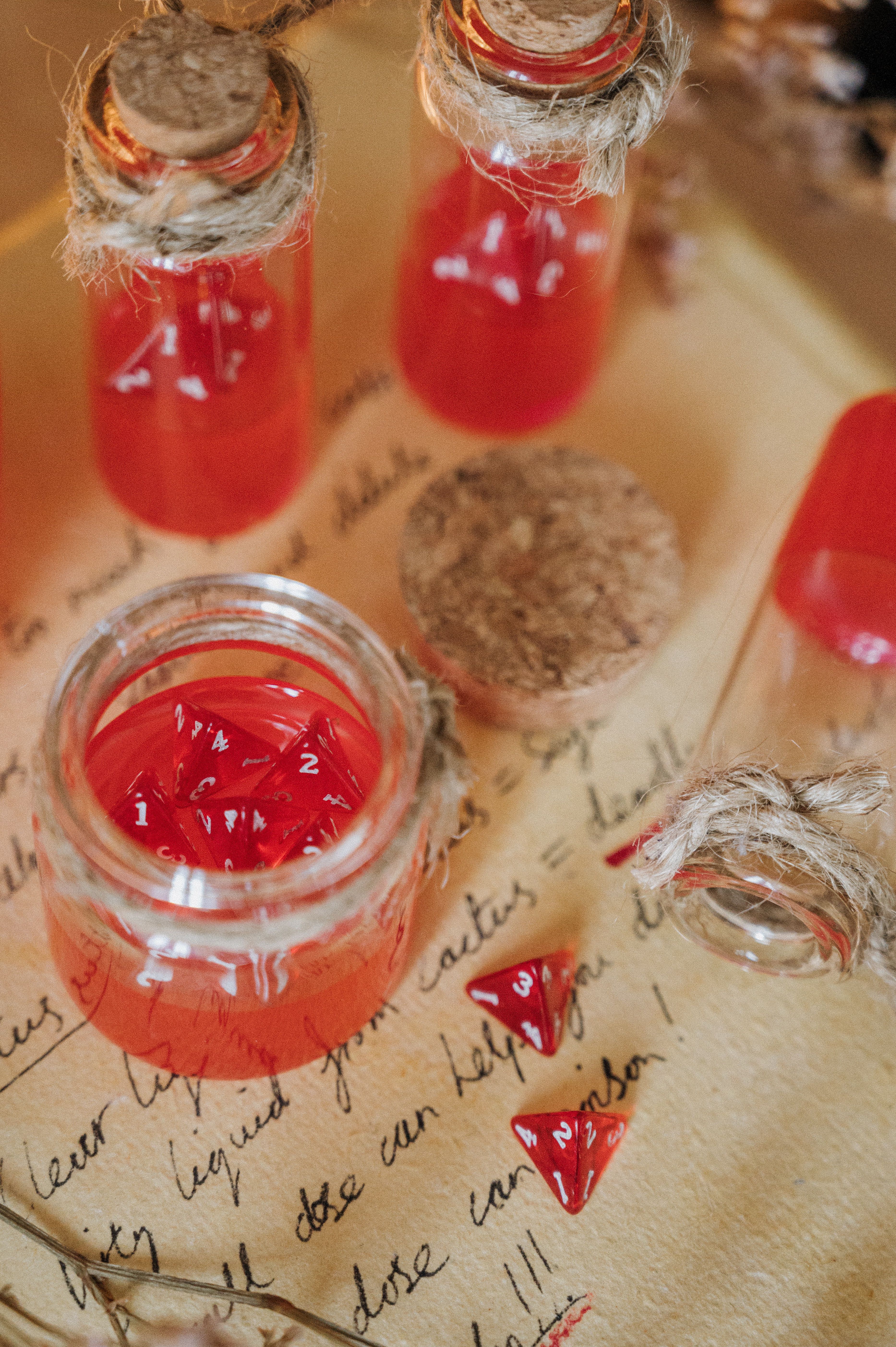 Red Drinks in a Bar · Free Stock Photo