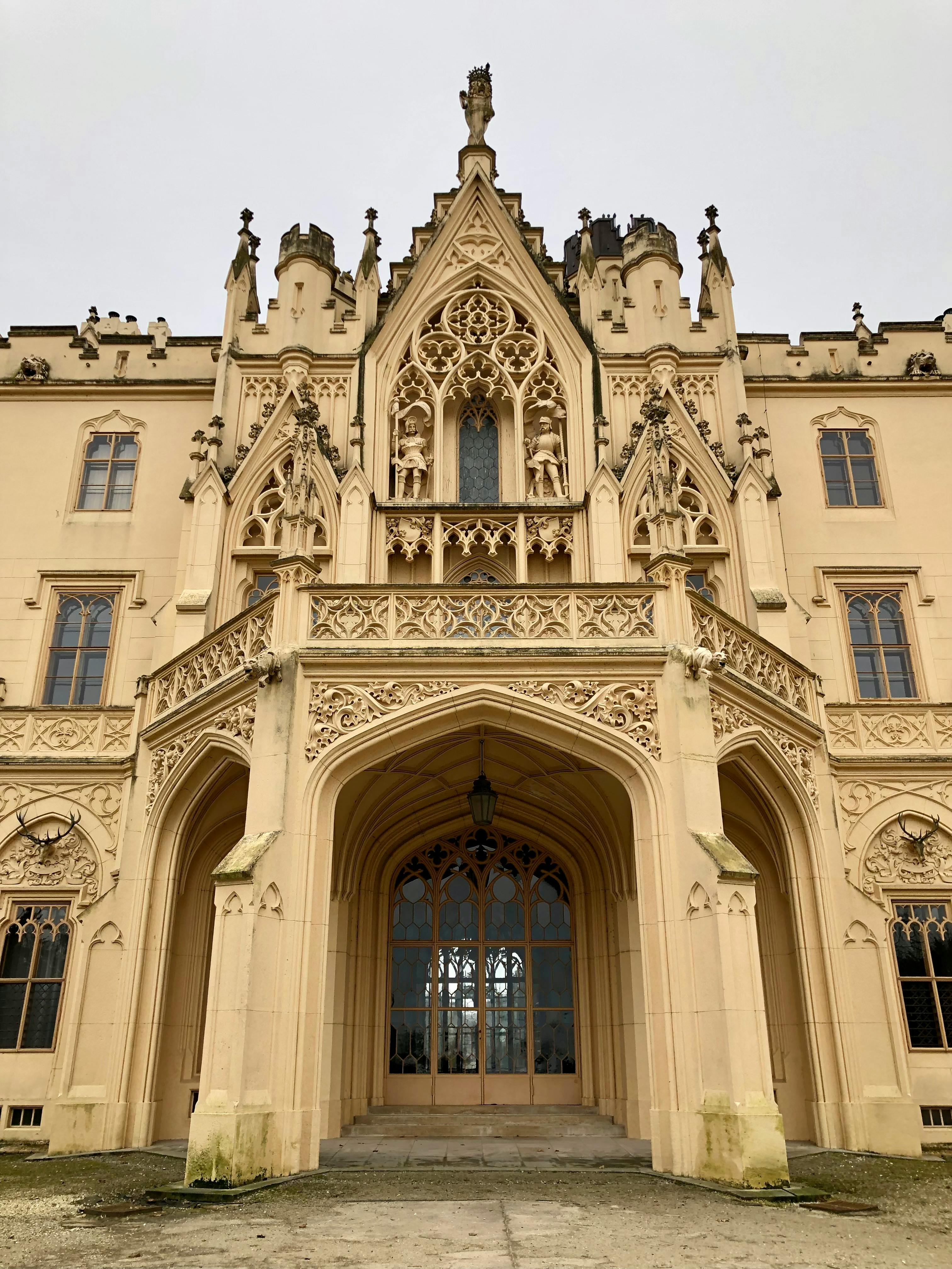 Castle Lednice Exterior · Free Stock Photo