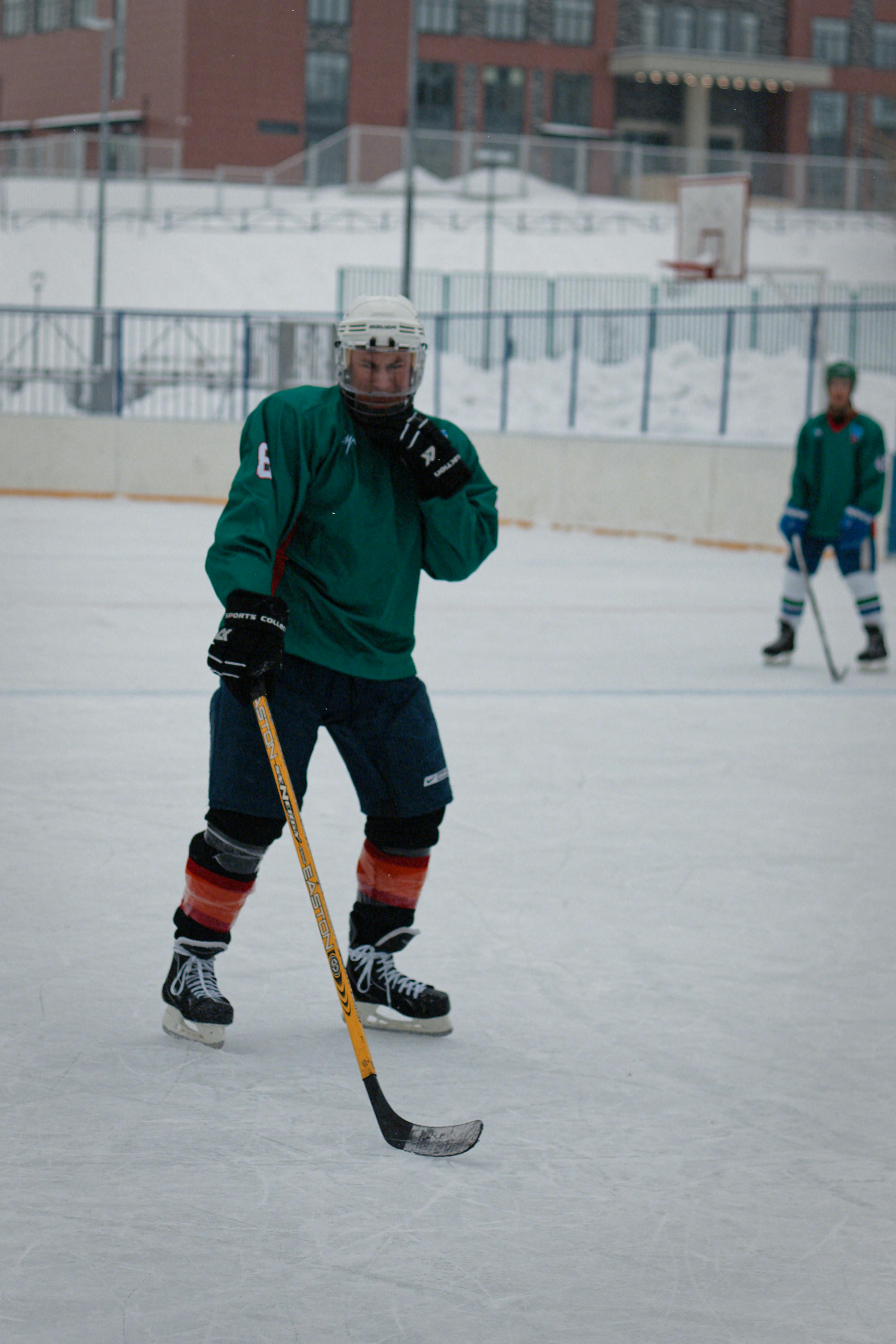 Man Playing Ice Hockey · Free Stock Photo