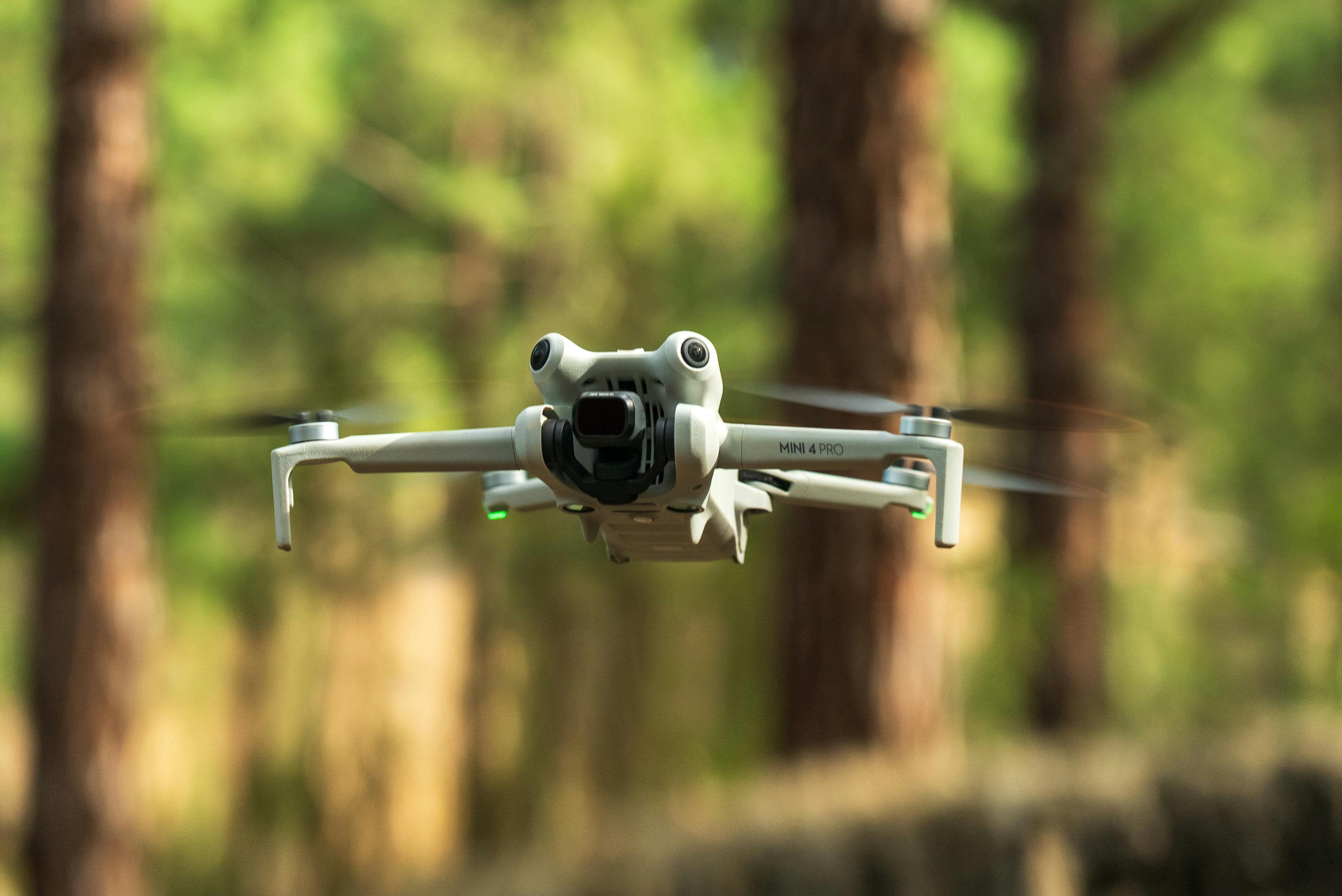 White Drone in Air · Free Stock Photo