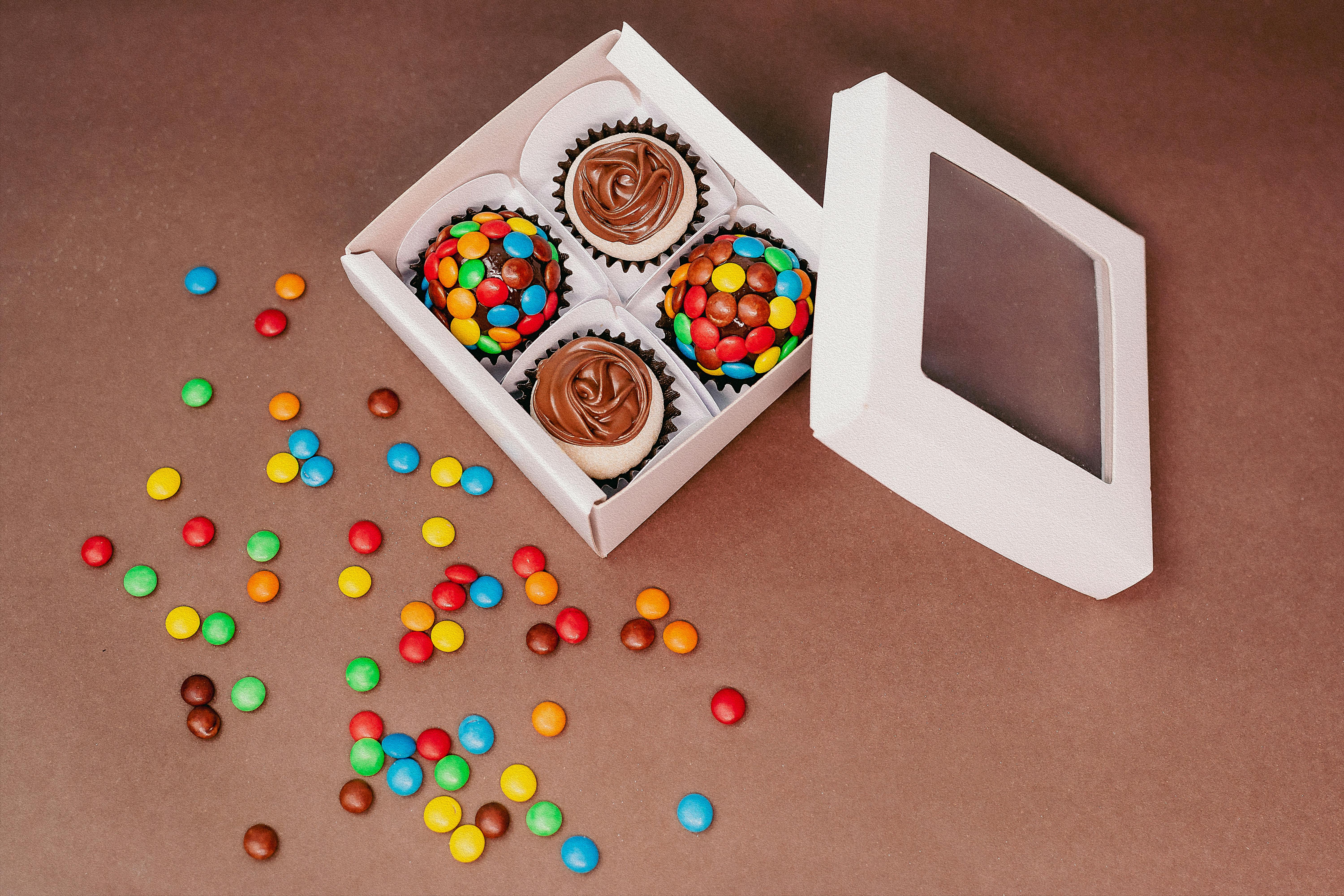 Box of Colorful Candy · Free Stock Photo