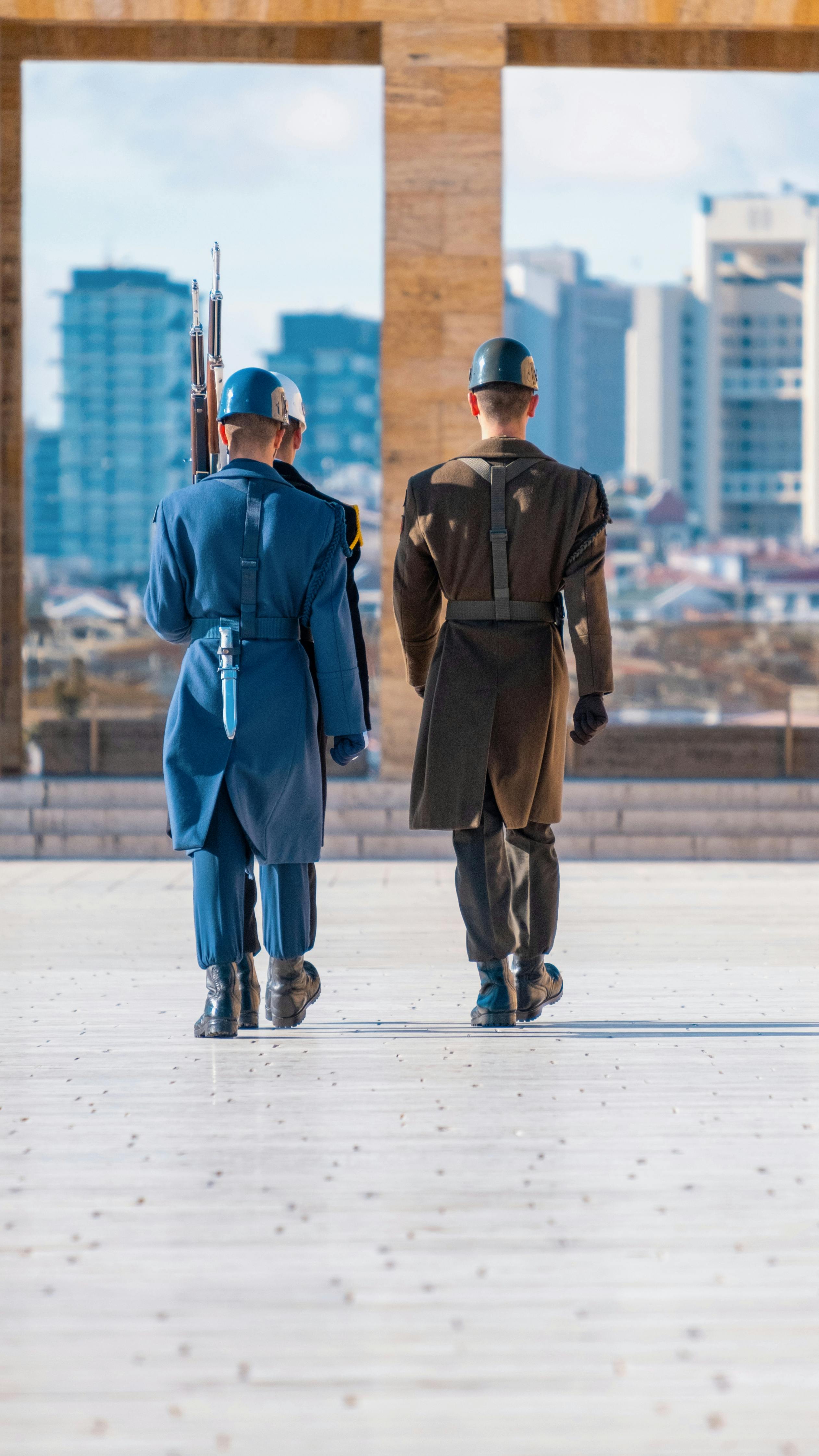 Soldiers in Military Uniforms on a Guard · Free Stock Photo
