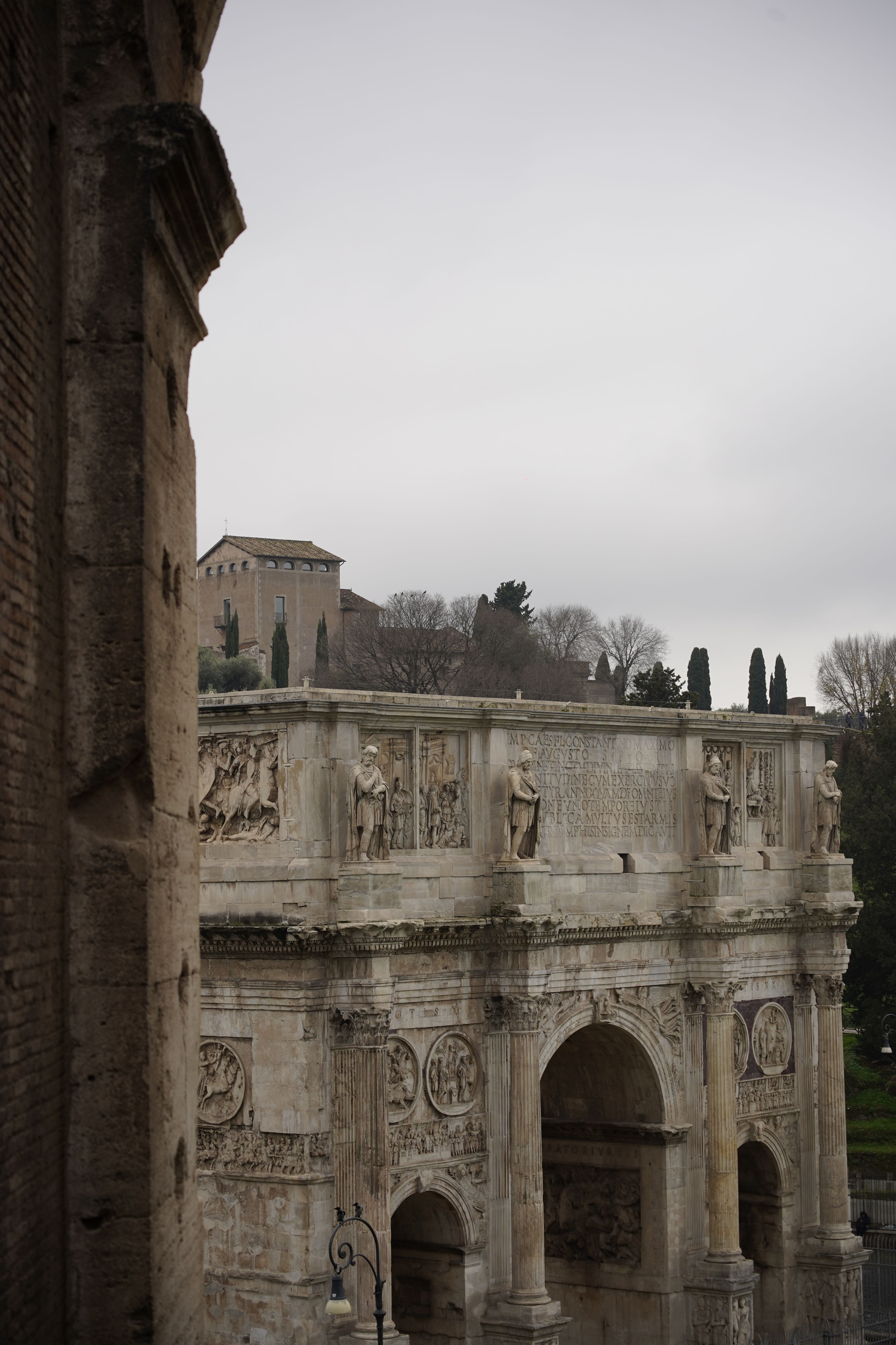 The arch of tiberius in rome · Free Stock Photo