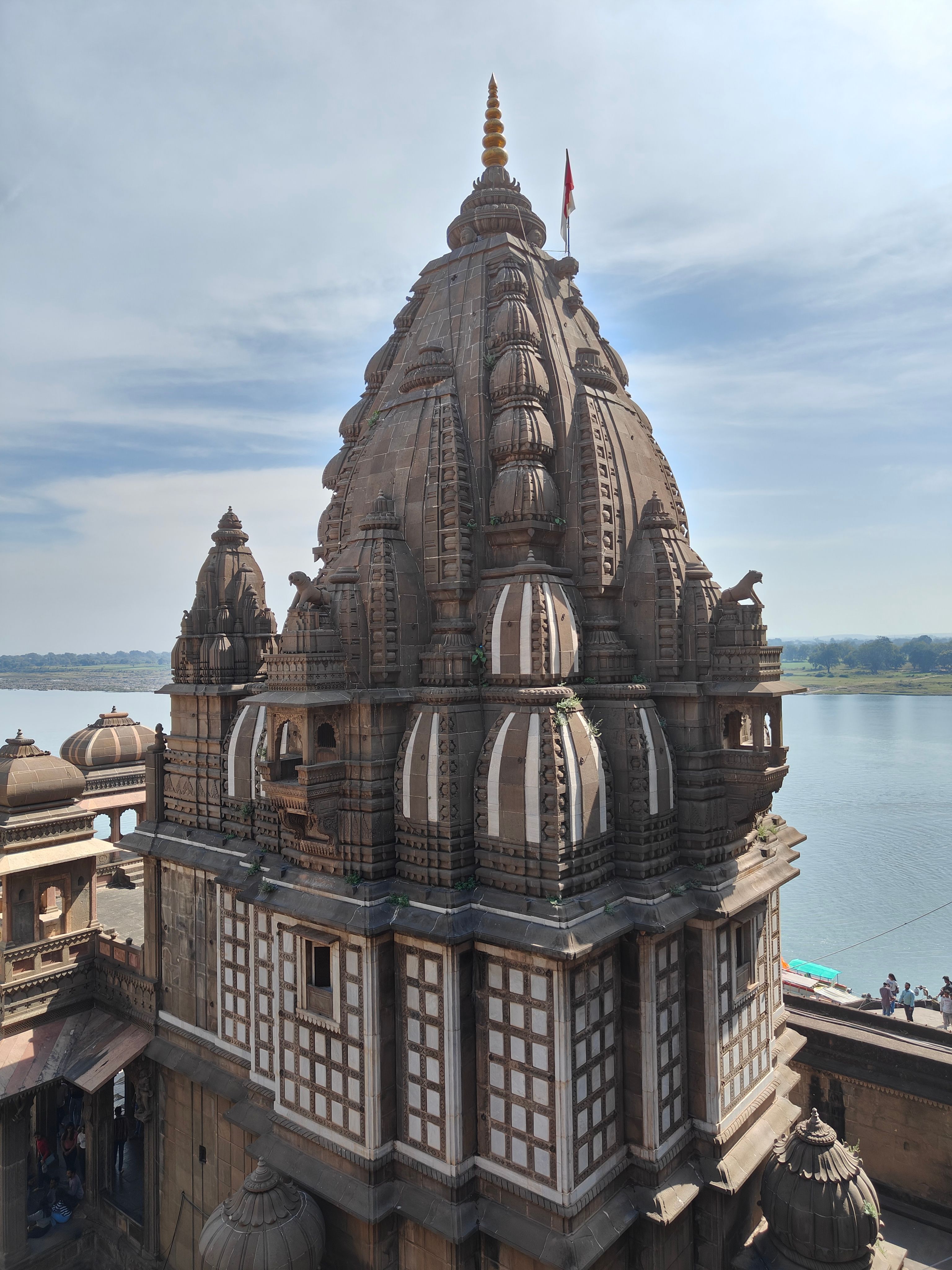 Birds Eye View of Ahilya Devi Maheshwar Fort Tower · Free Stock Photo