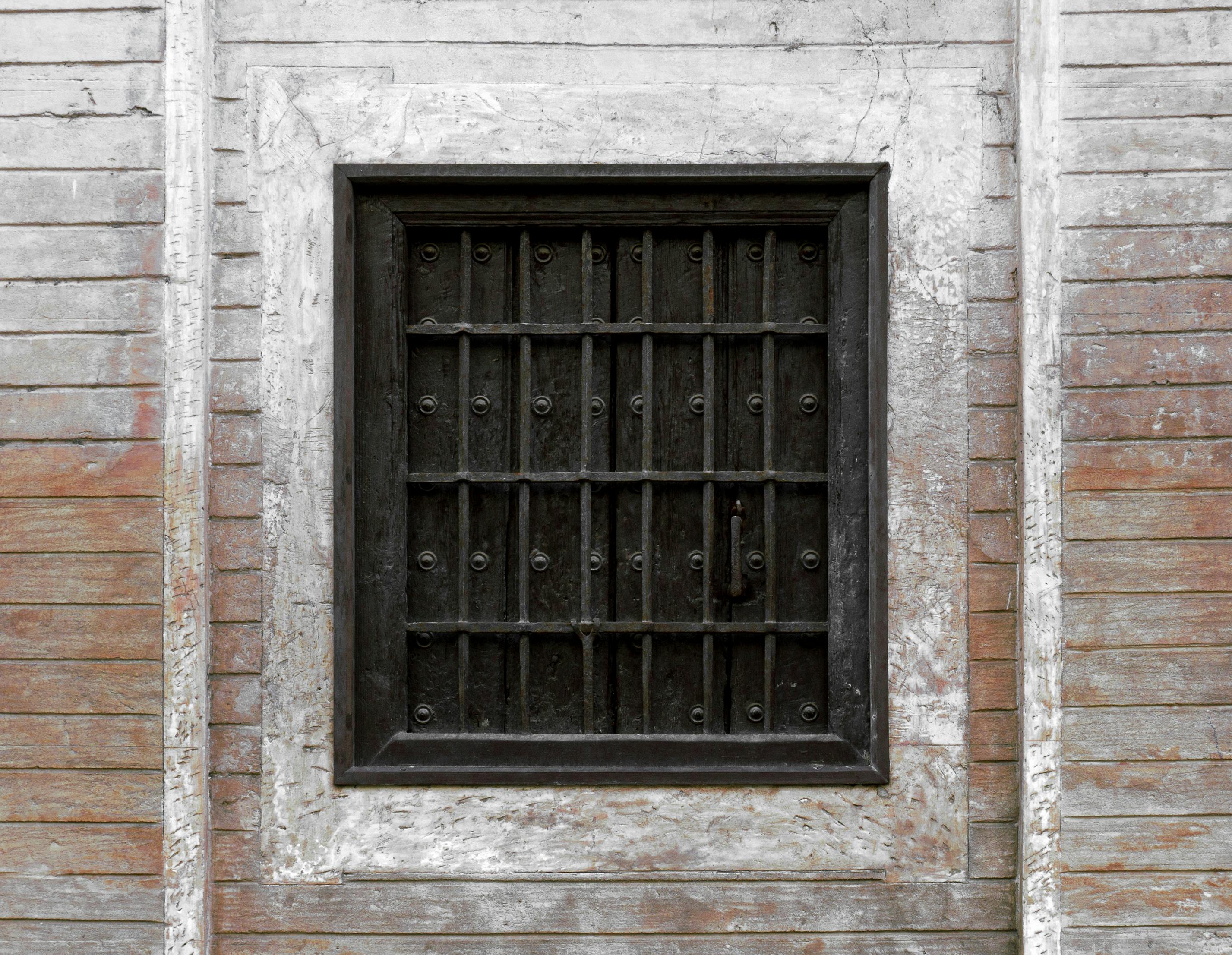 Metal Bars on Window · Free Stock Photo