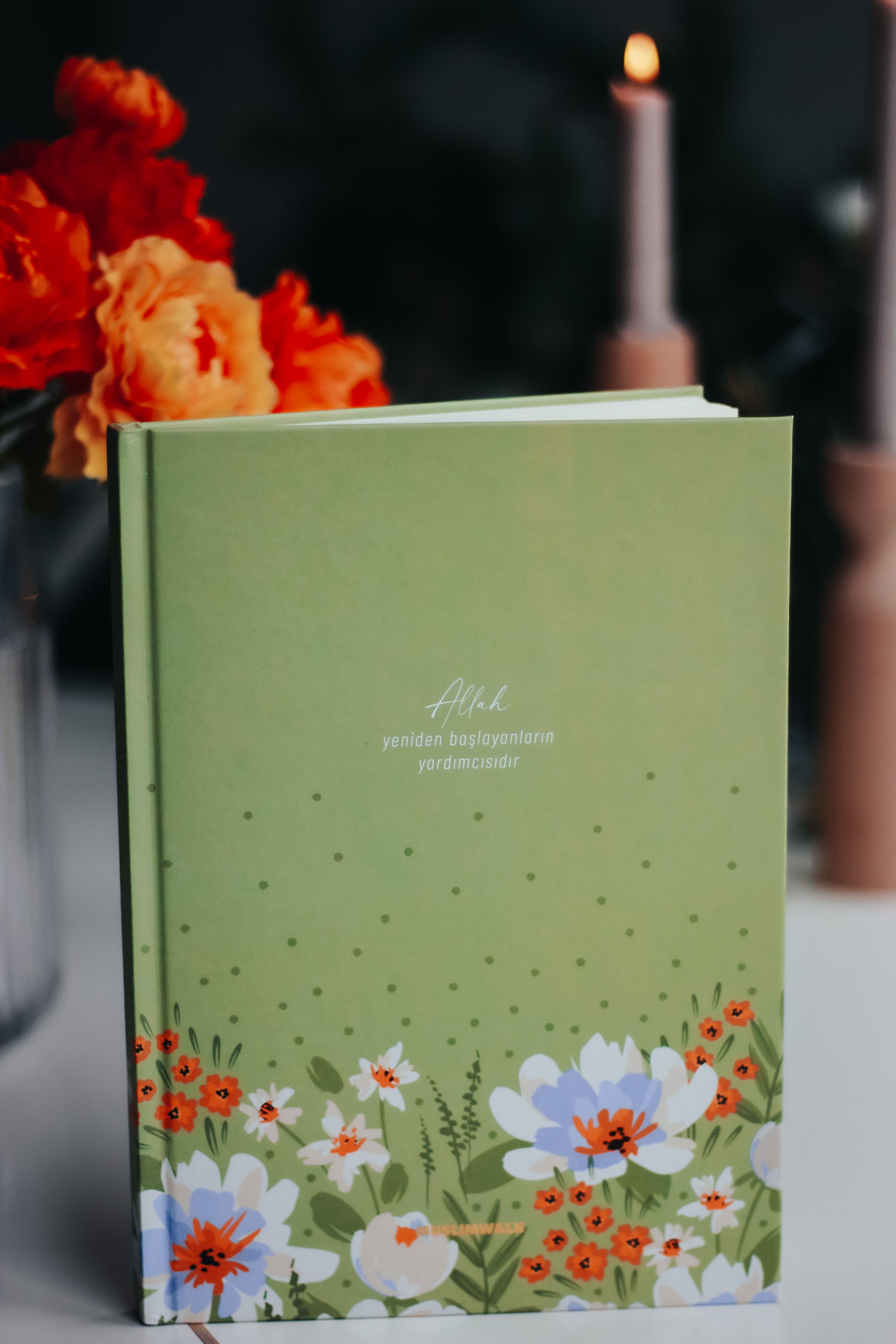 Book with a Green Cover on the Table · Free Stock Photo