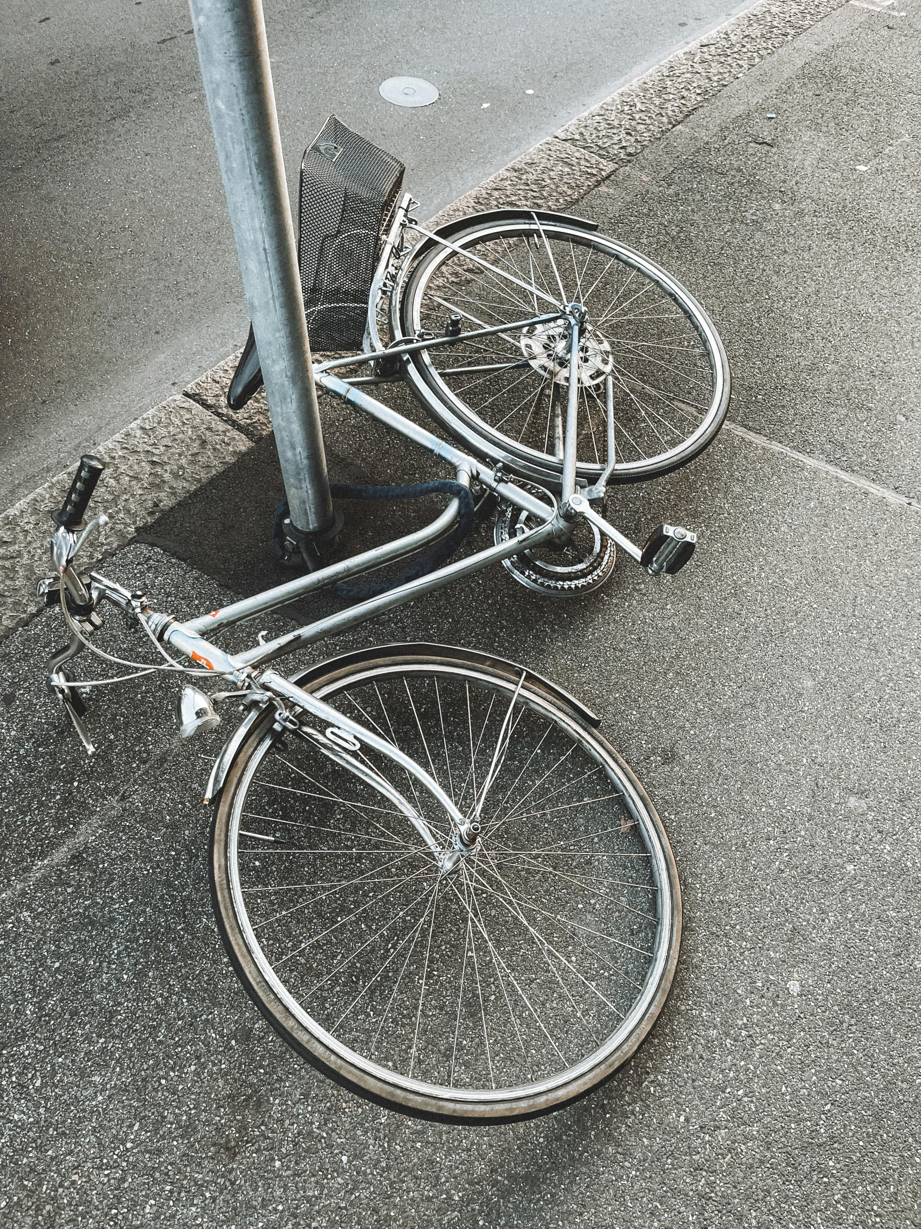Bicycle on Sidewalk · Free Stock Photo