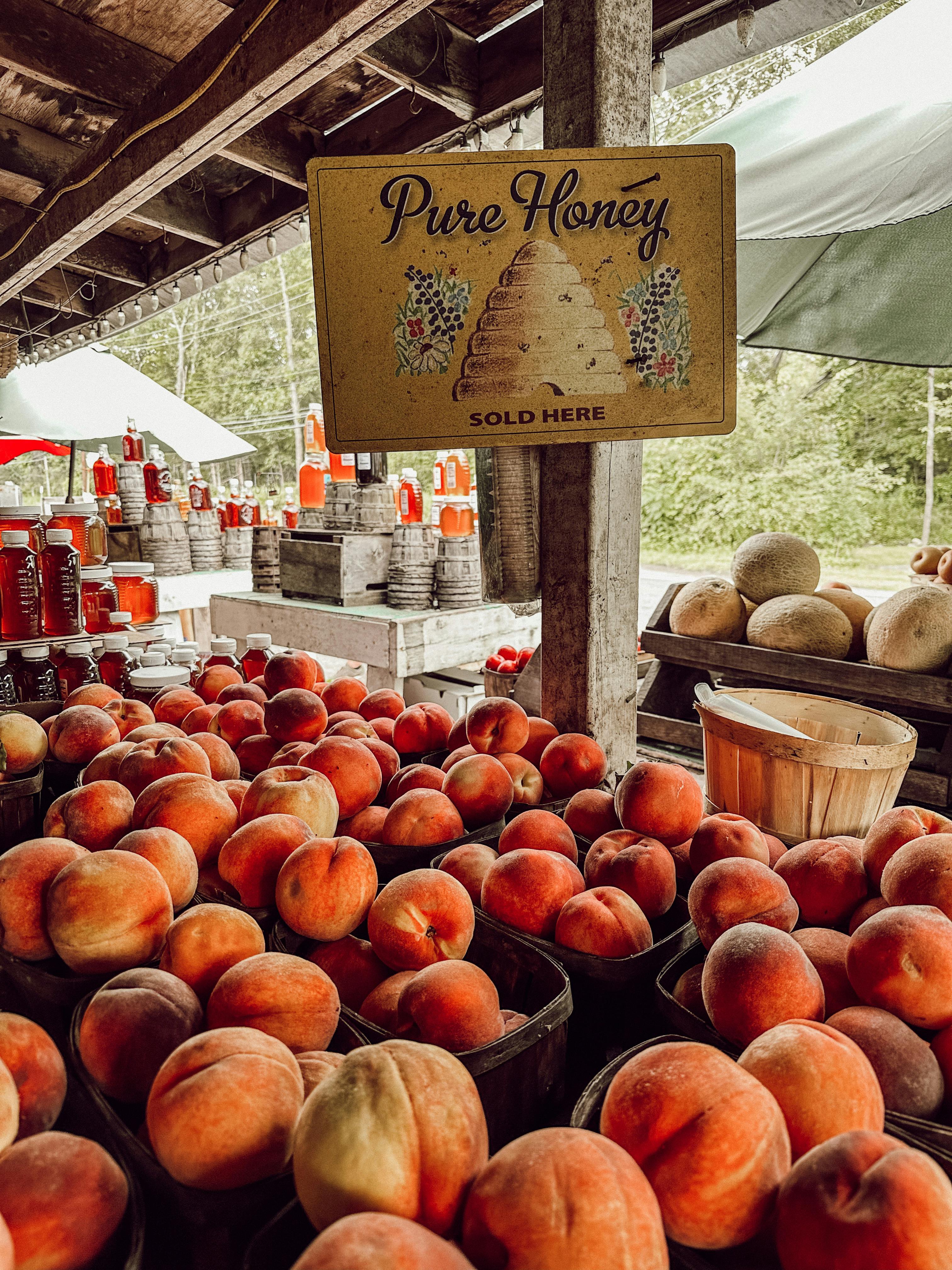 Bunch Of Peach · Free Stock Photo