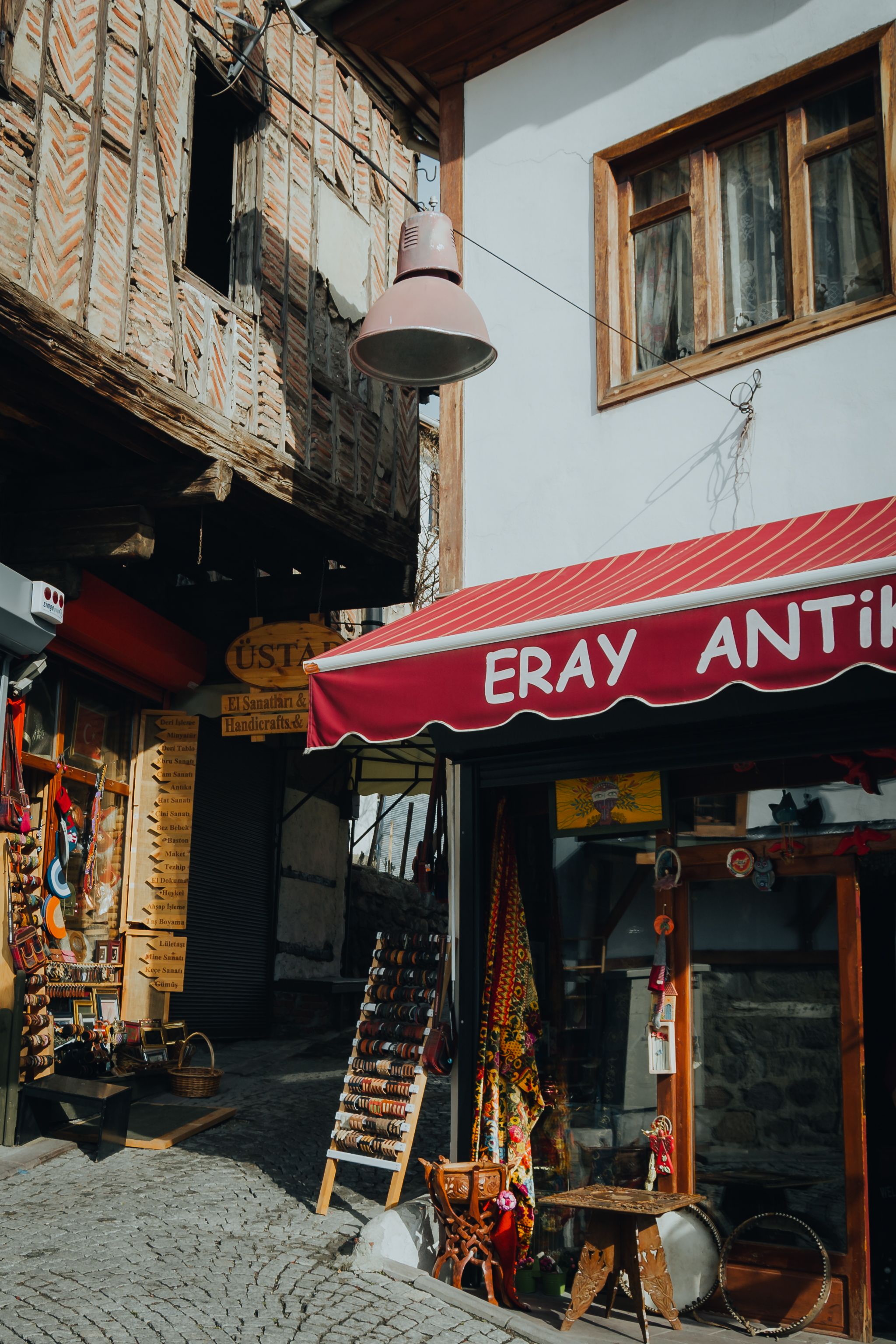 Souvenirs Stores on Street Corner · Free Stock Photo