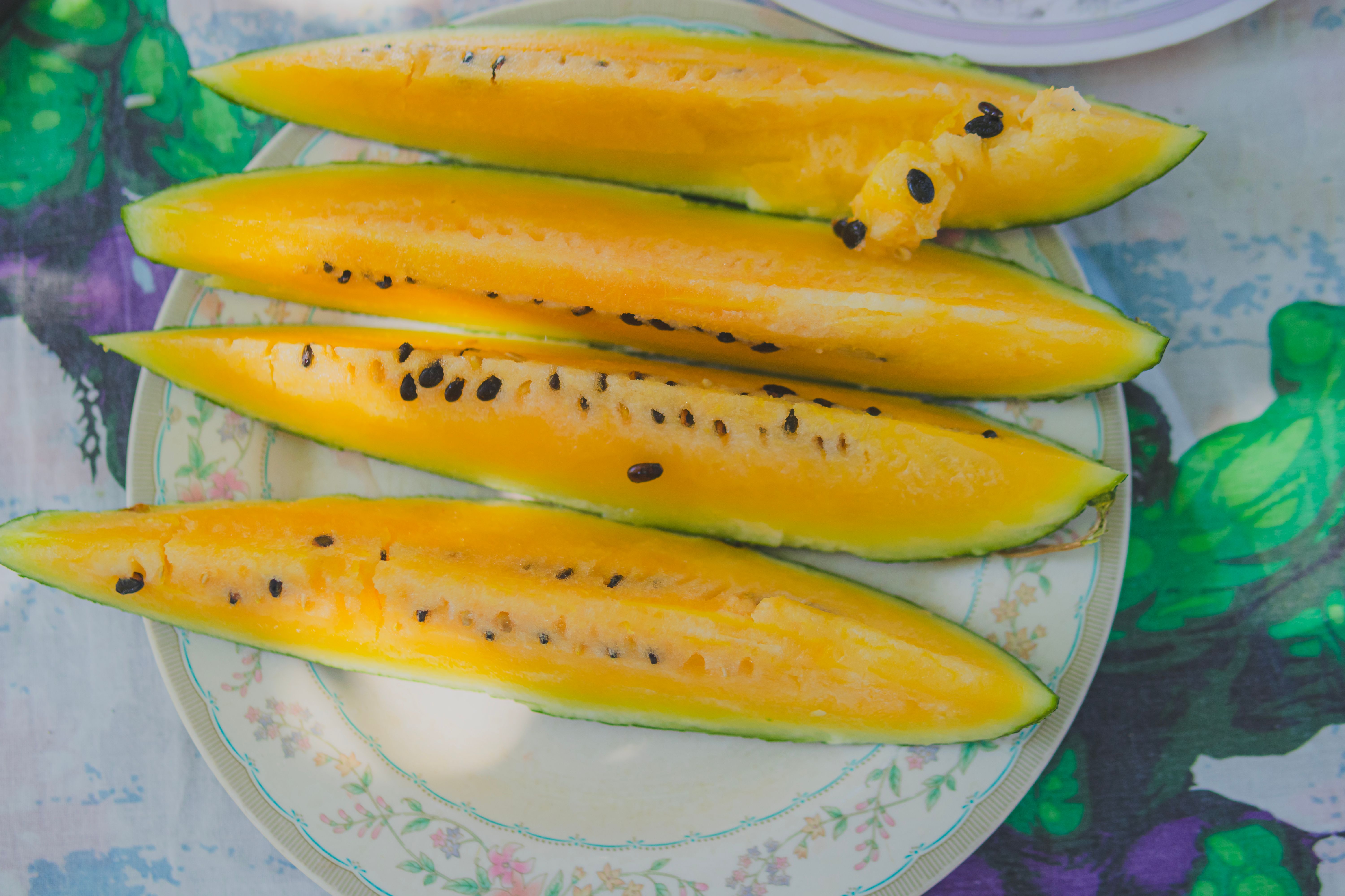 Pieces of Melon · Free Stock Photo