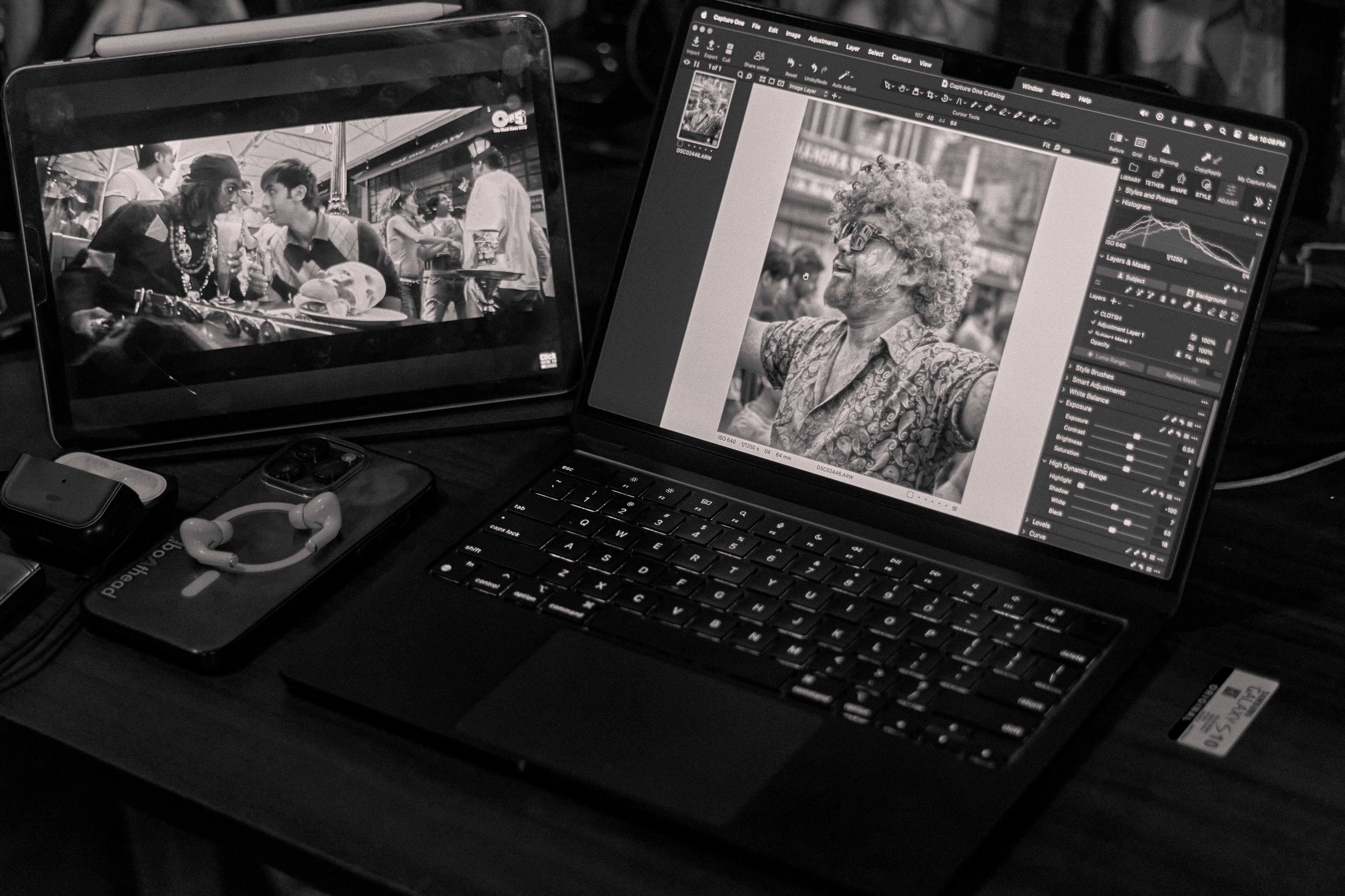 Laptop and Tablet on Desk · Free Stock Photo