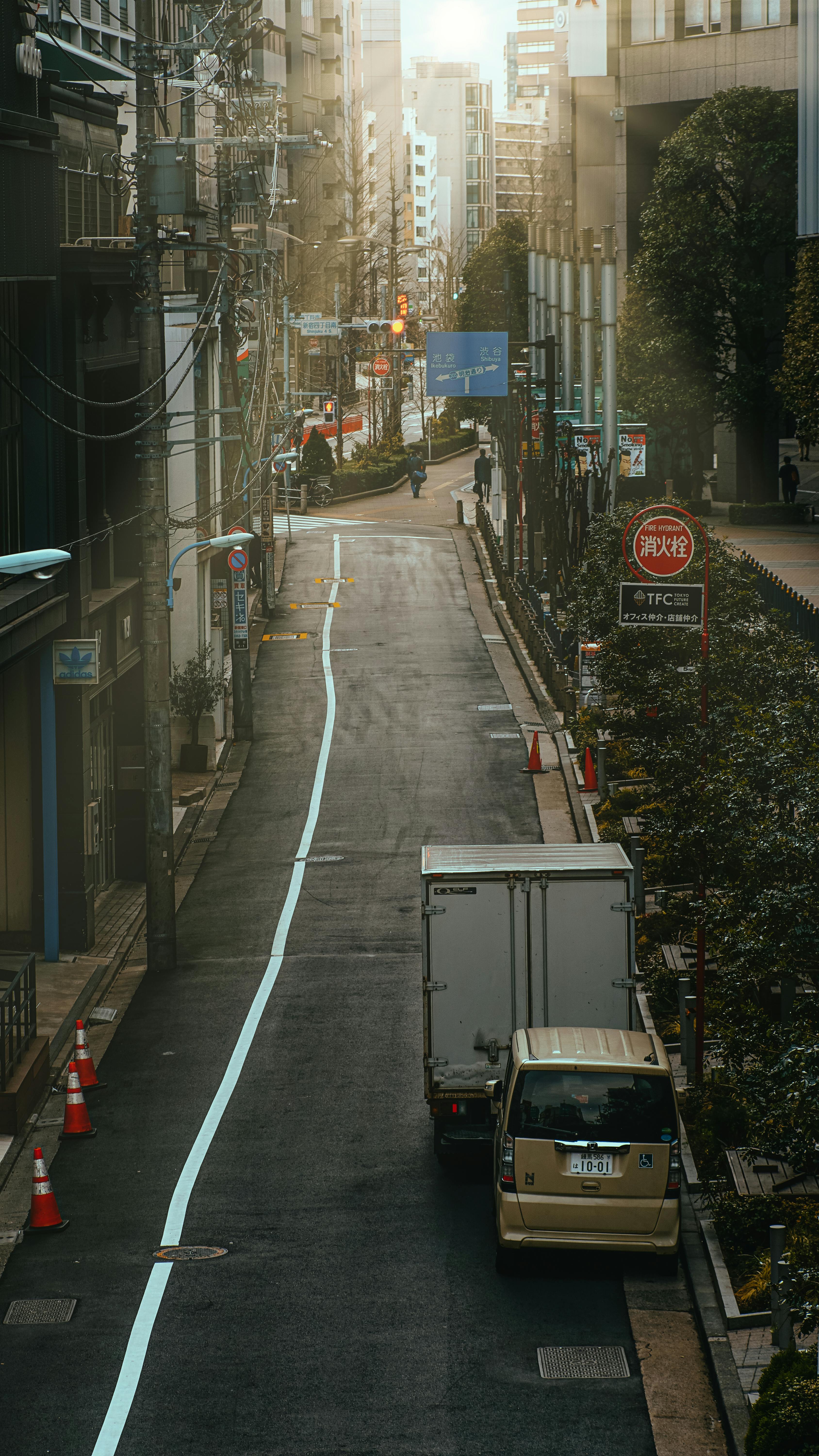Photo of Empty Street Between Buildings · Free Stock Photo