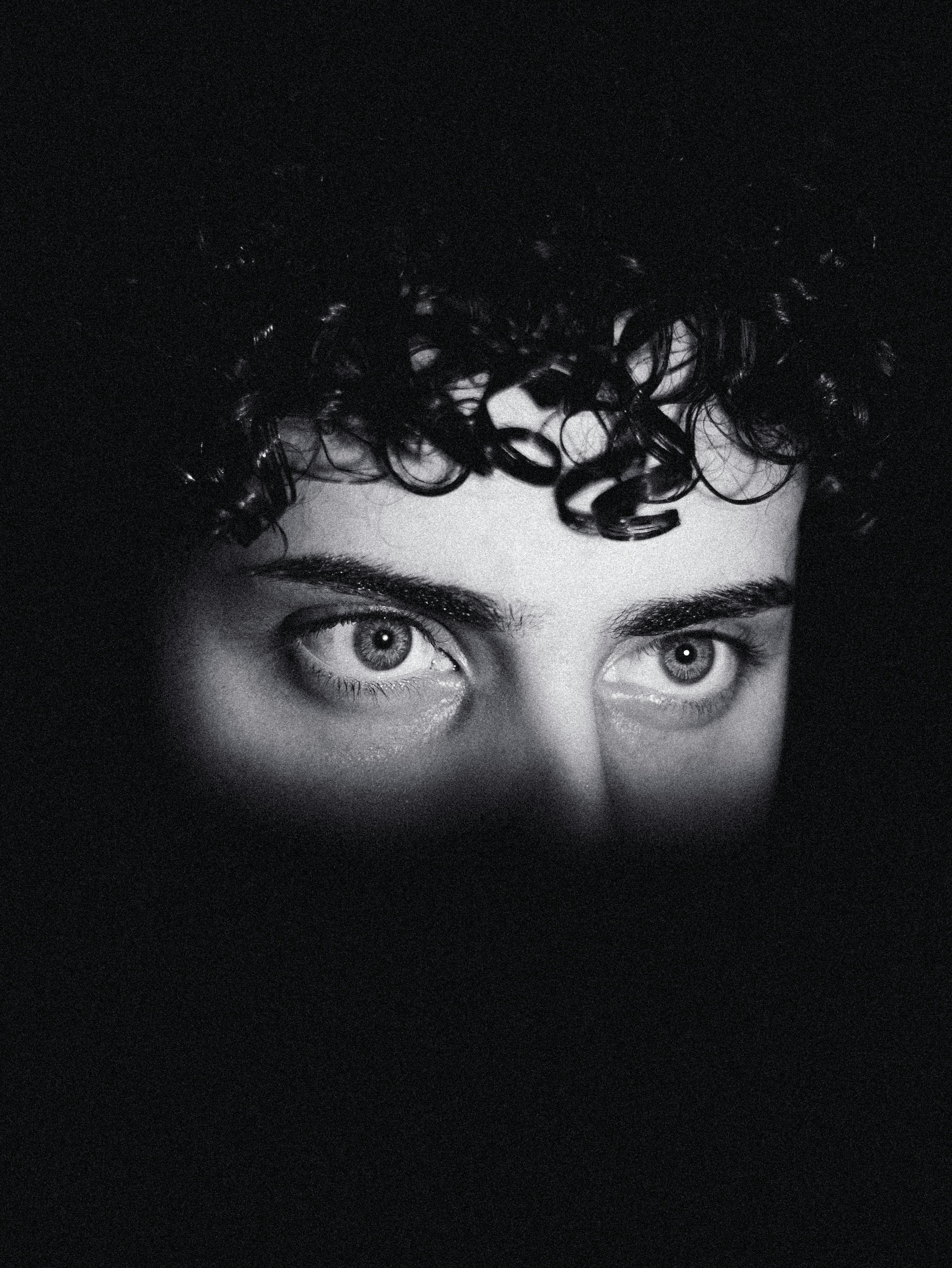 Man Eyes in Shadow · Free Stock Photo