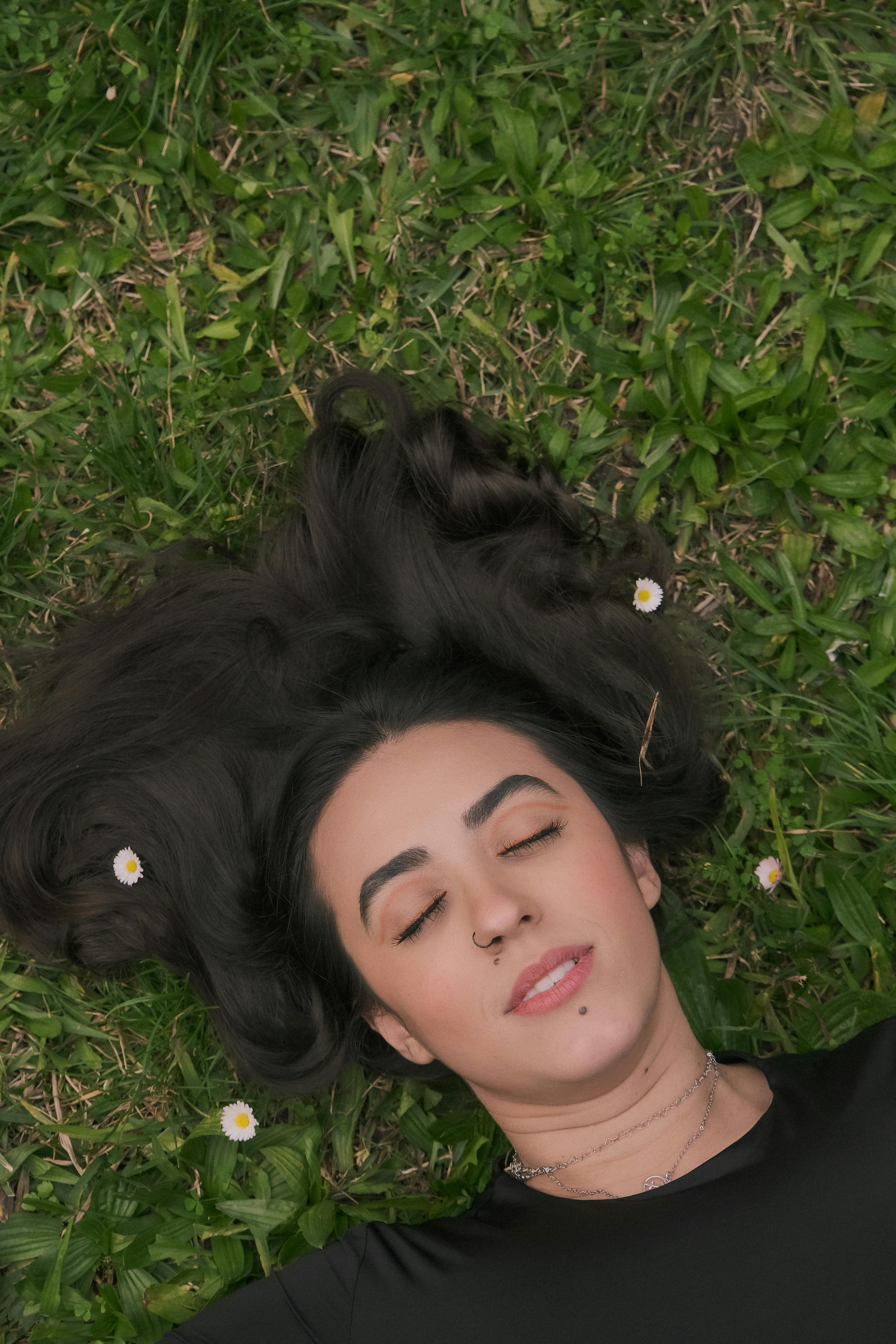 Top View Photo of Women with Face Art · Free Stock Photo