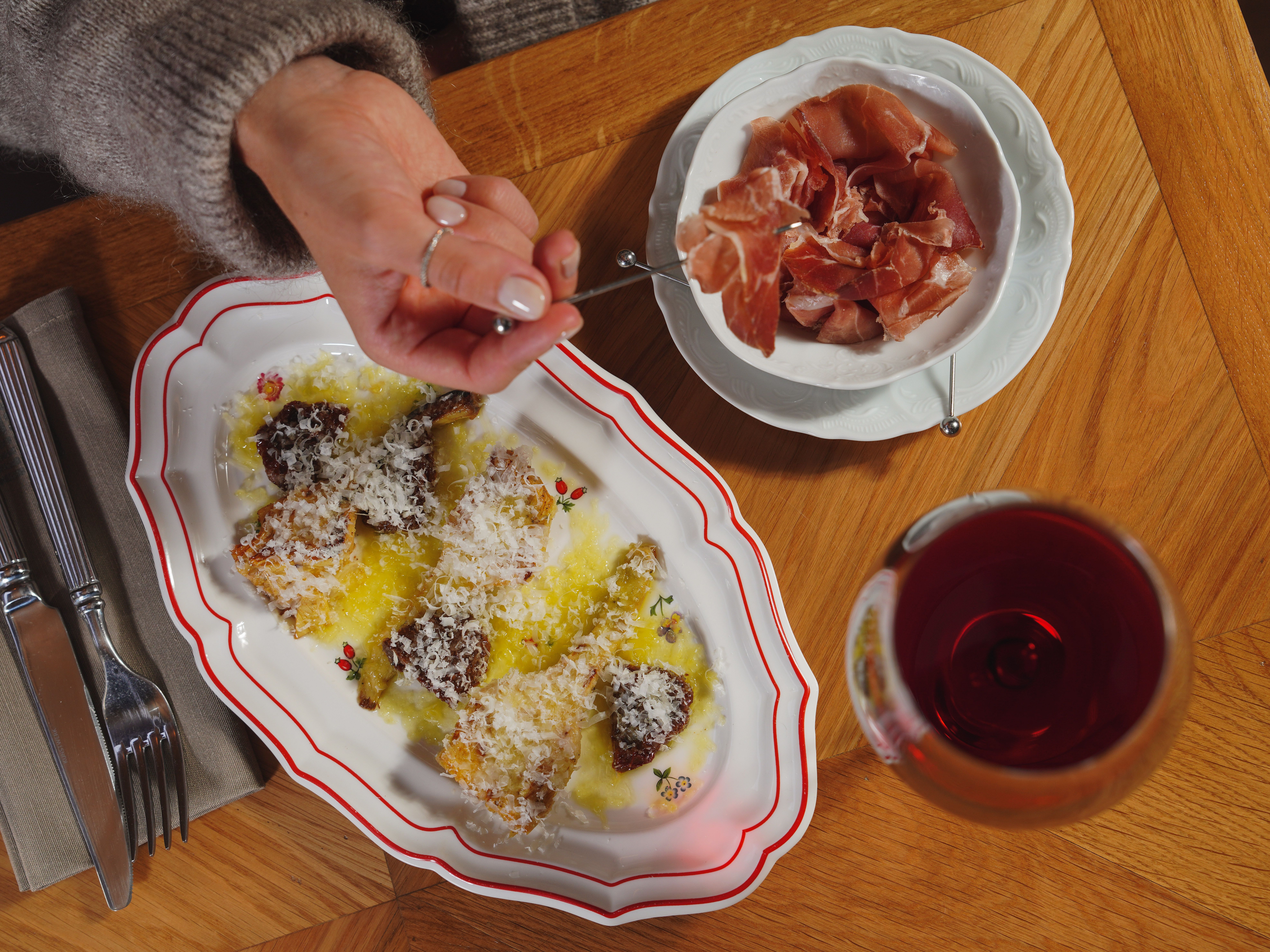 Woman Hand over Food · Free Stock Photo