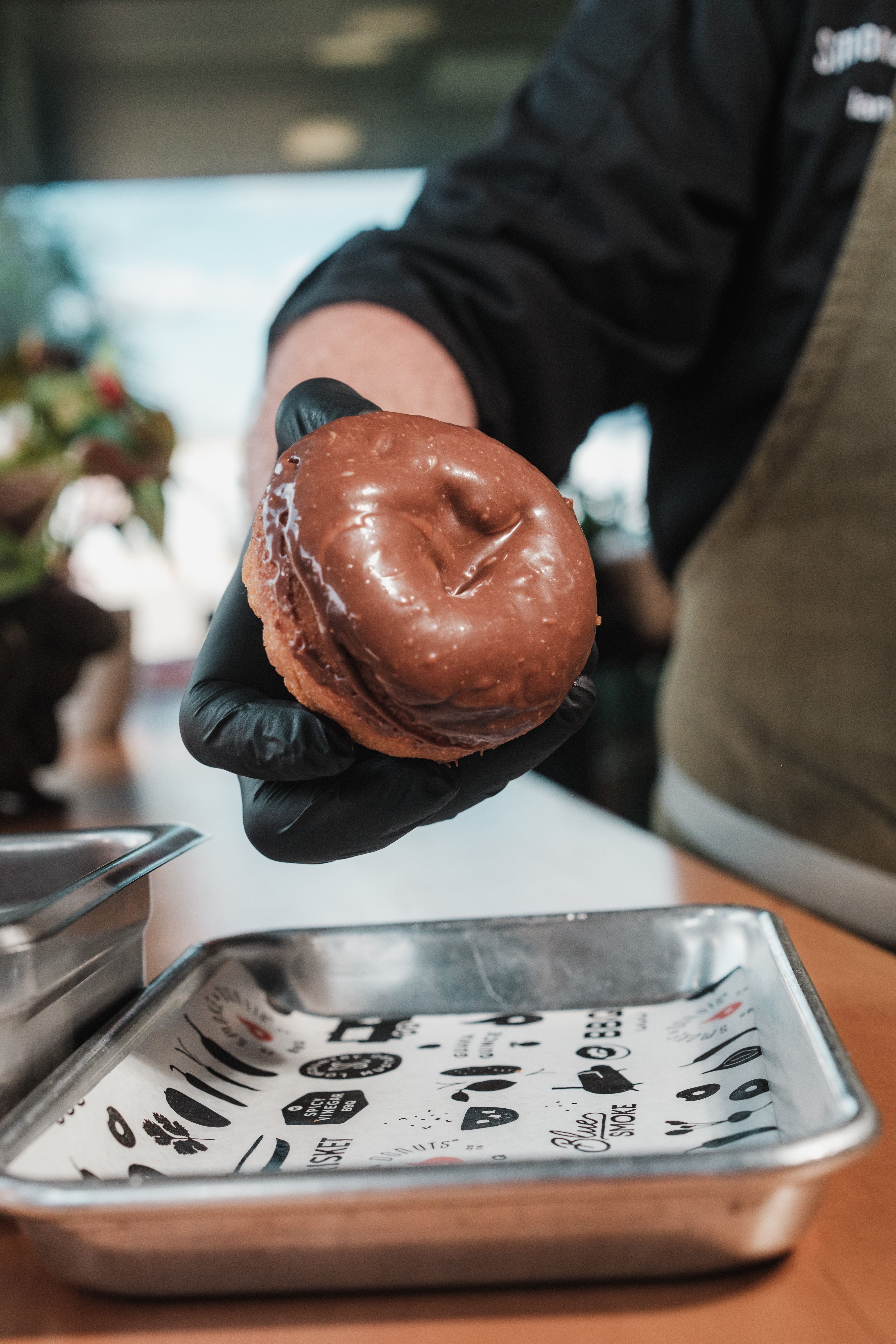 Person Holding Sweet Doughnut · Free Stock Photo