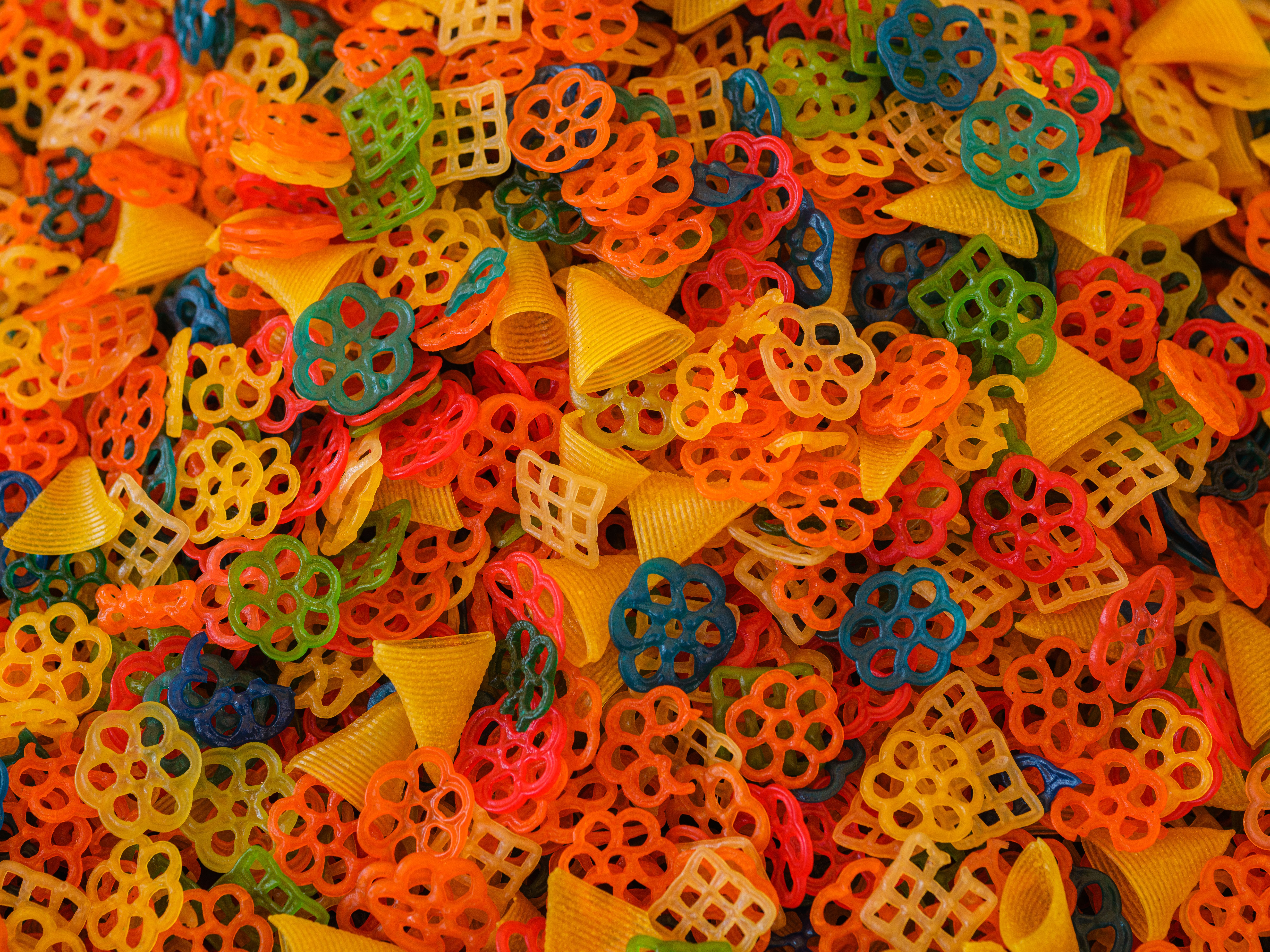 colorful pasta · Free Stock Photo