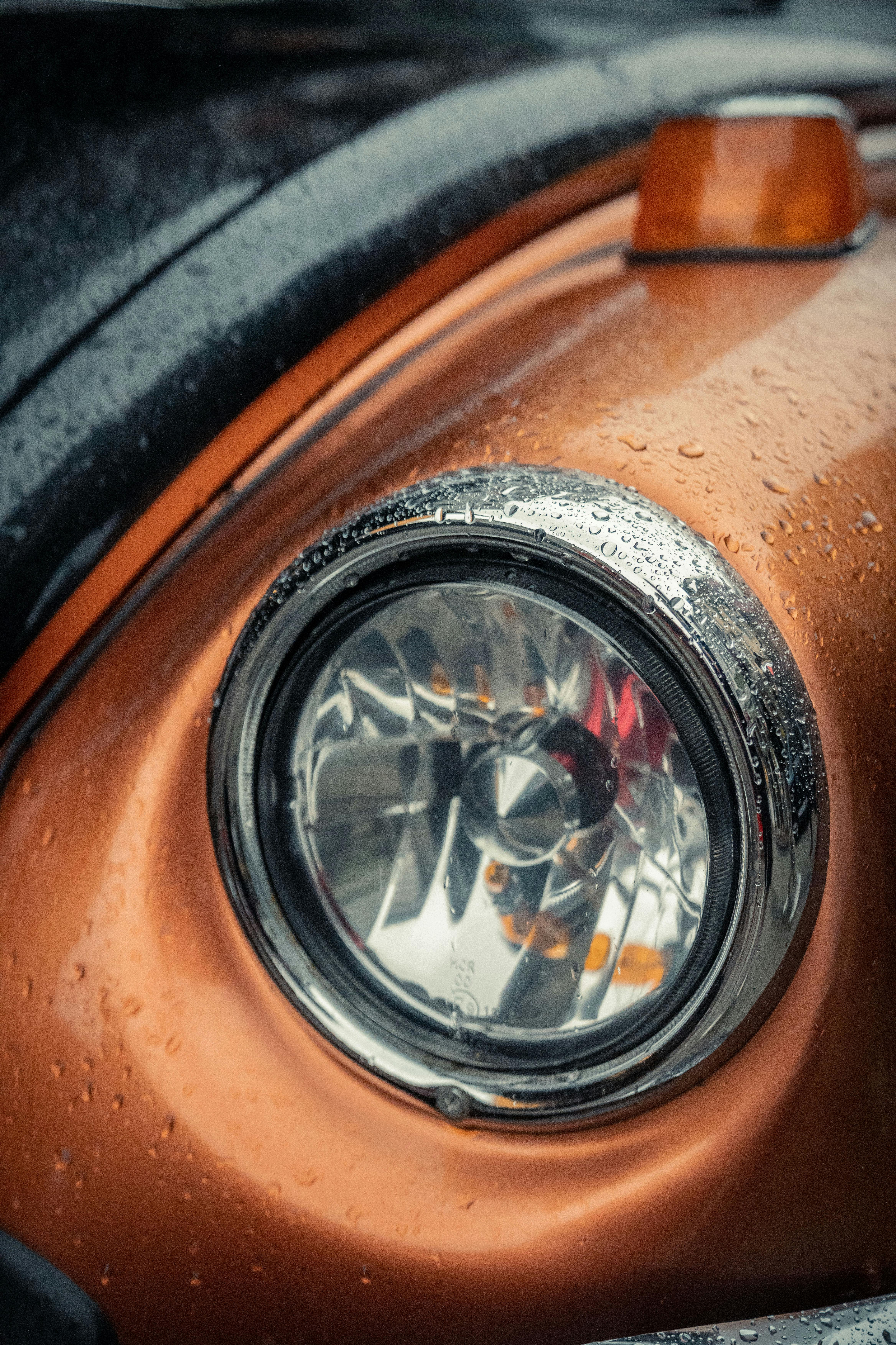 Volkswagen Beetle Headlight · Free Stock Photo