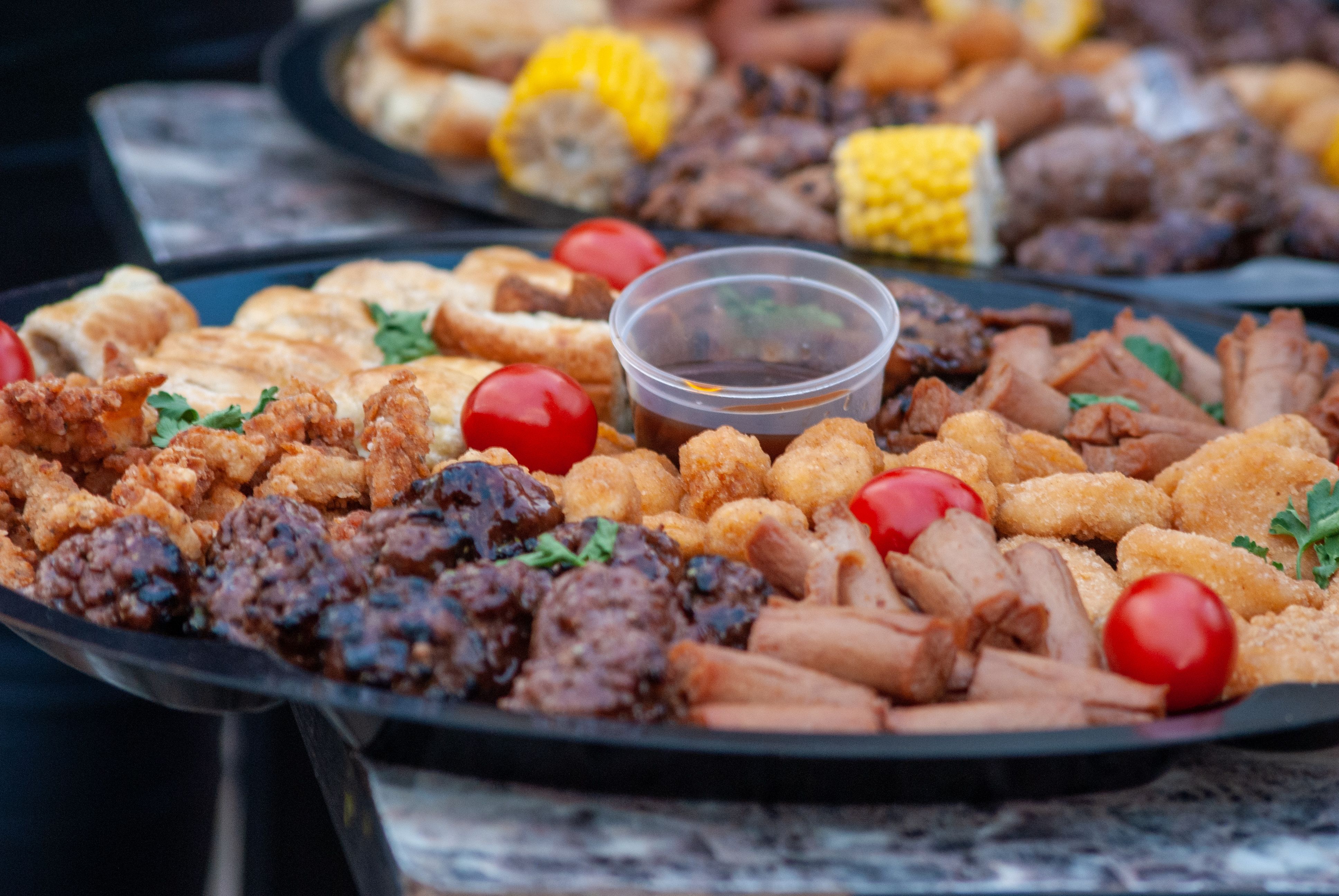 Tray of Snacks on the Table · Free Stock Photo