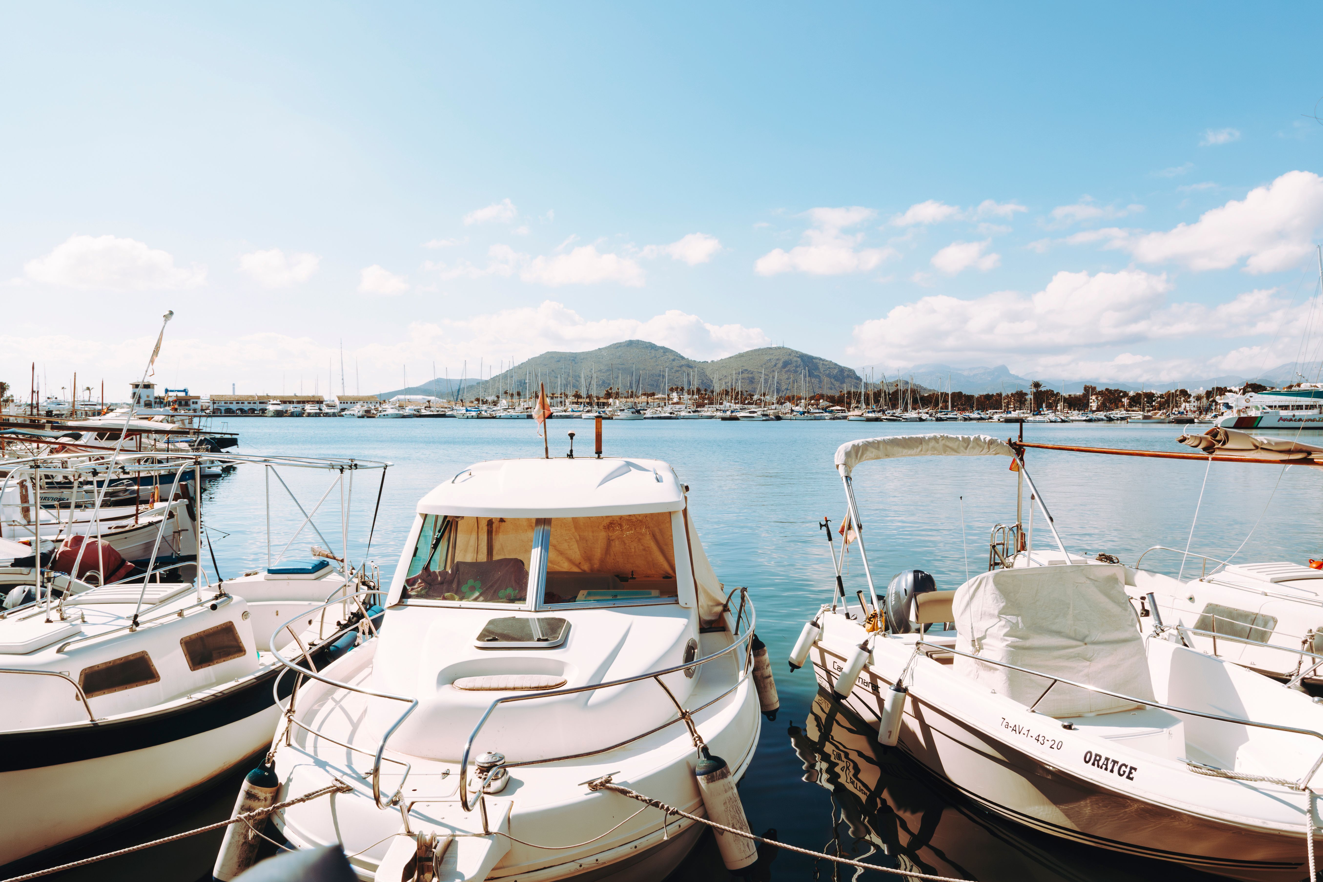Boats in a Harbor · Free Stock Photo
