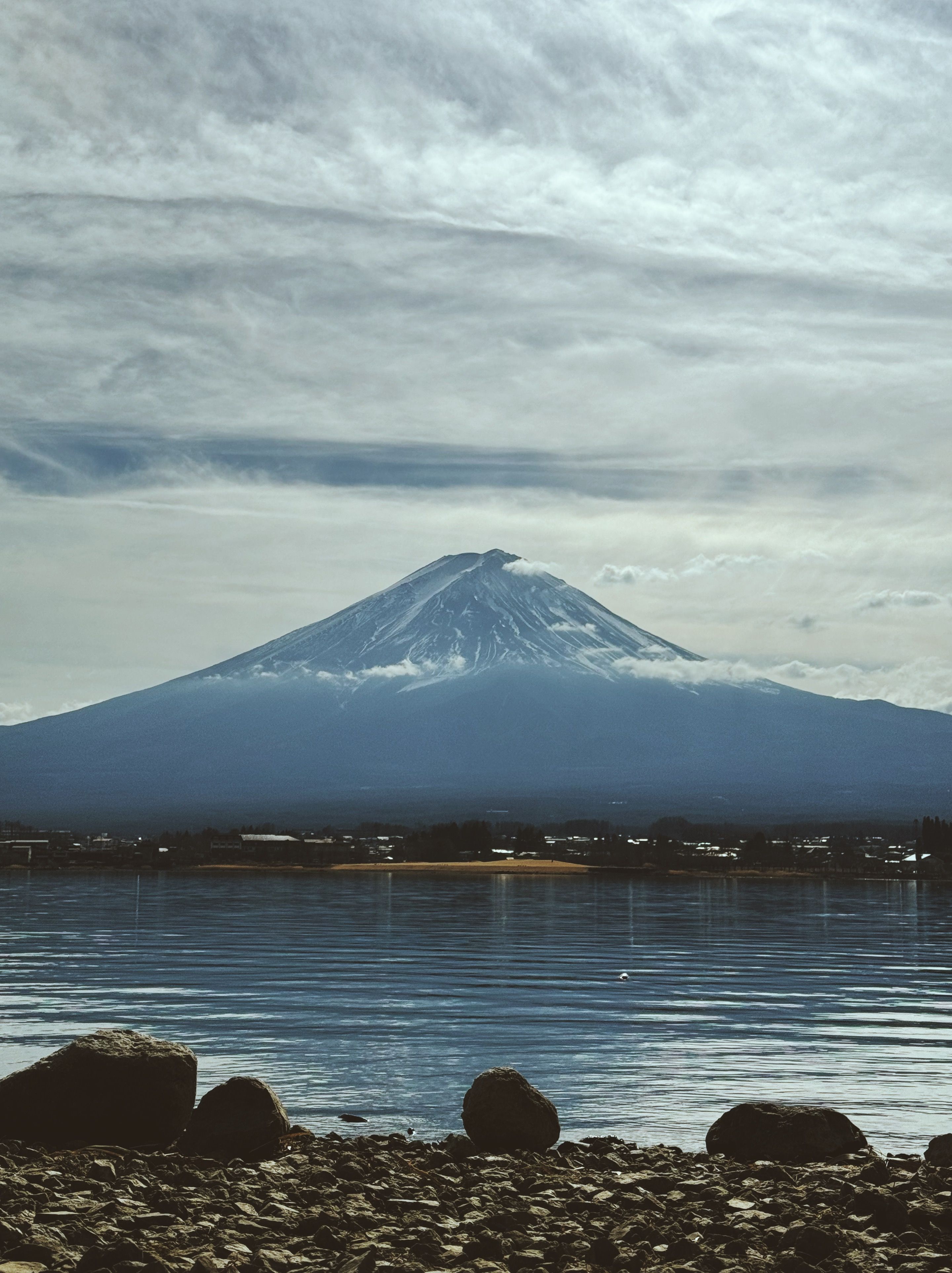 Clear Sky over Fuji Mountain · Free Stock Photo