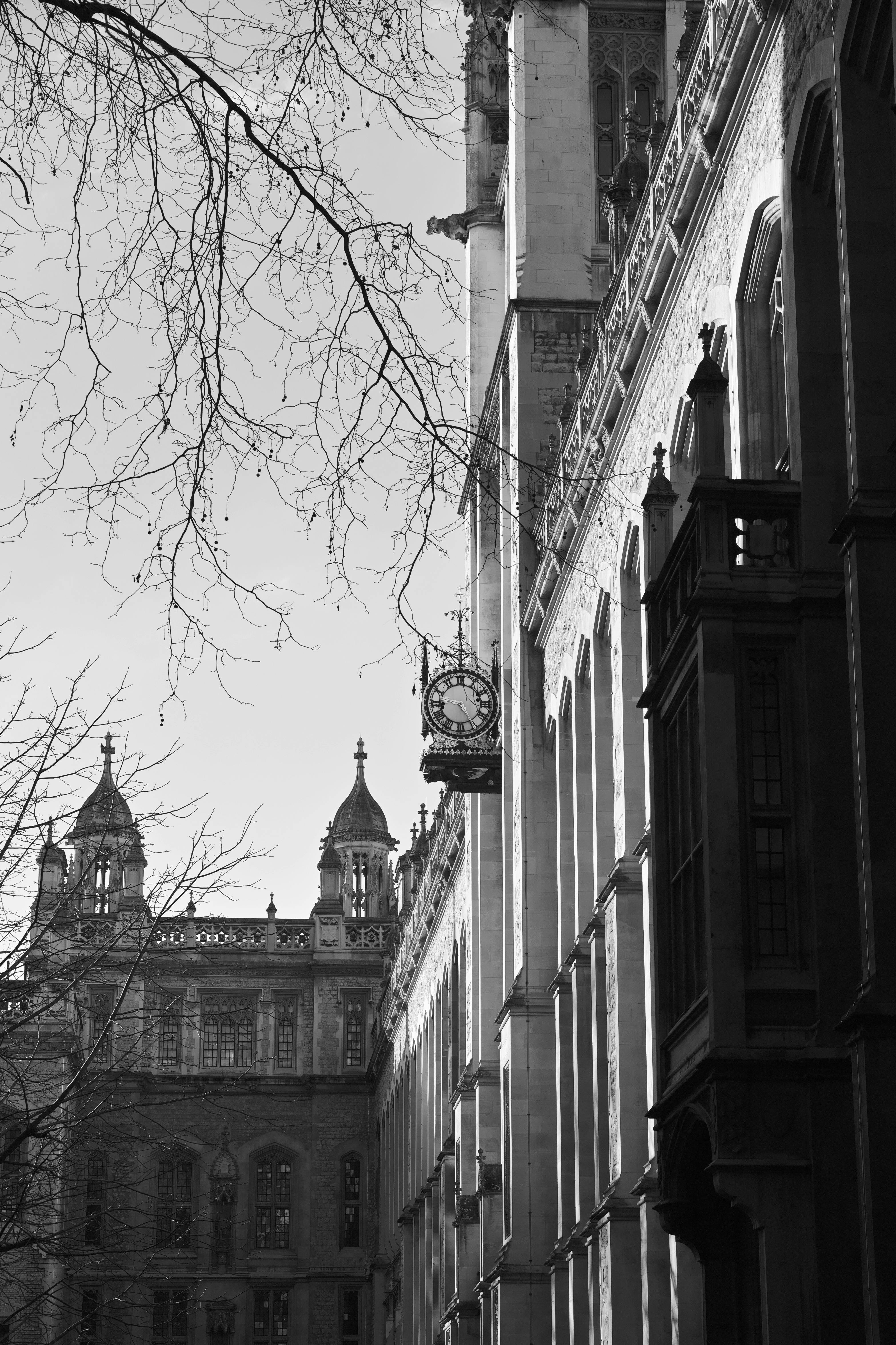 Black and White Photo of the Maughan Library in London, England, UK ...