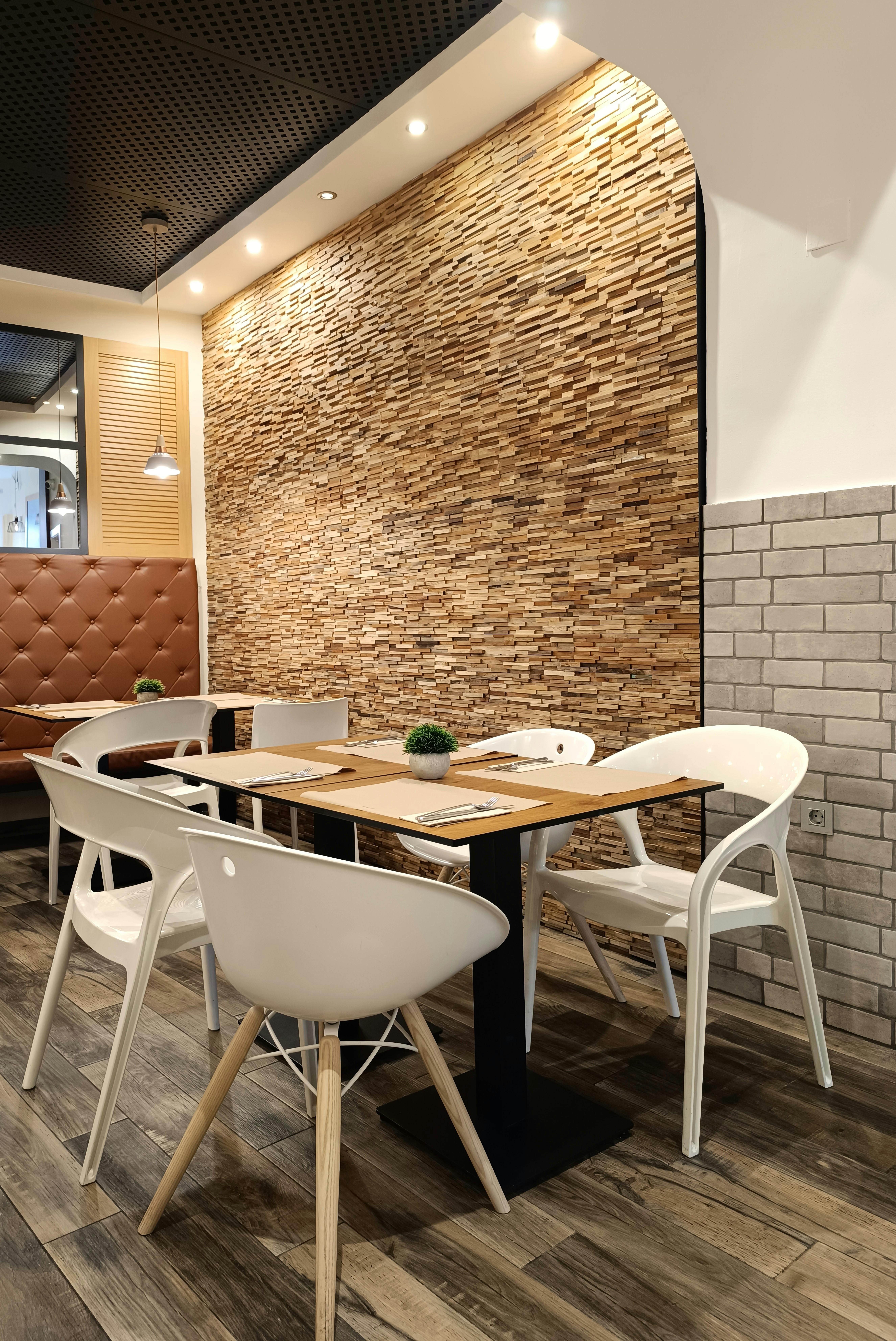 Tables and Chairs in Restaurant · Free Stock Photo