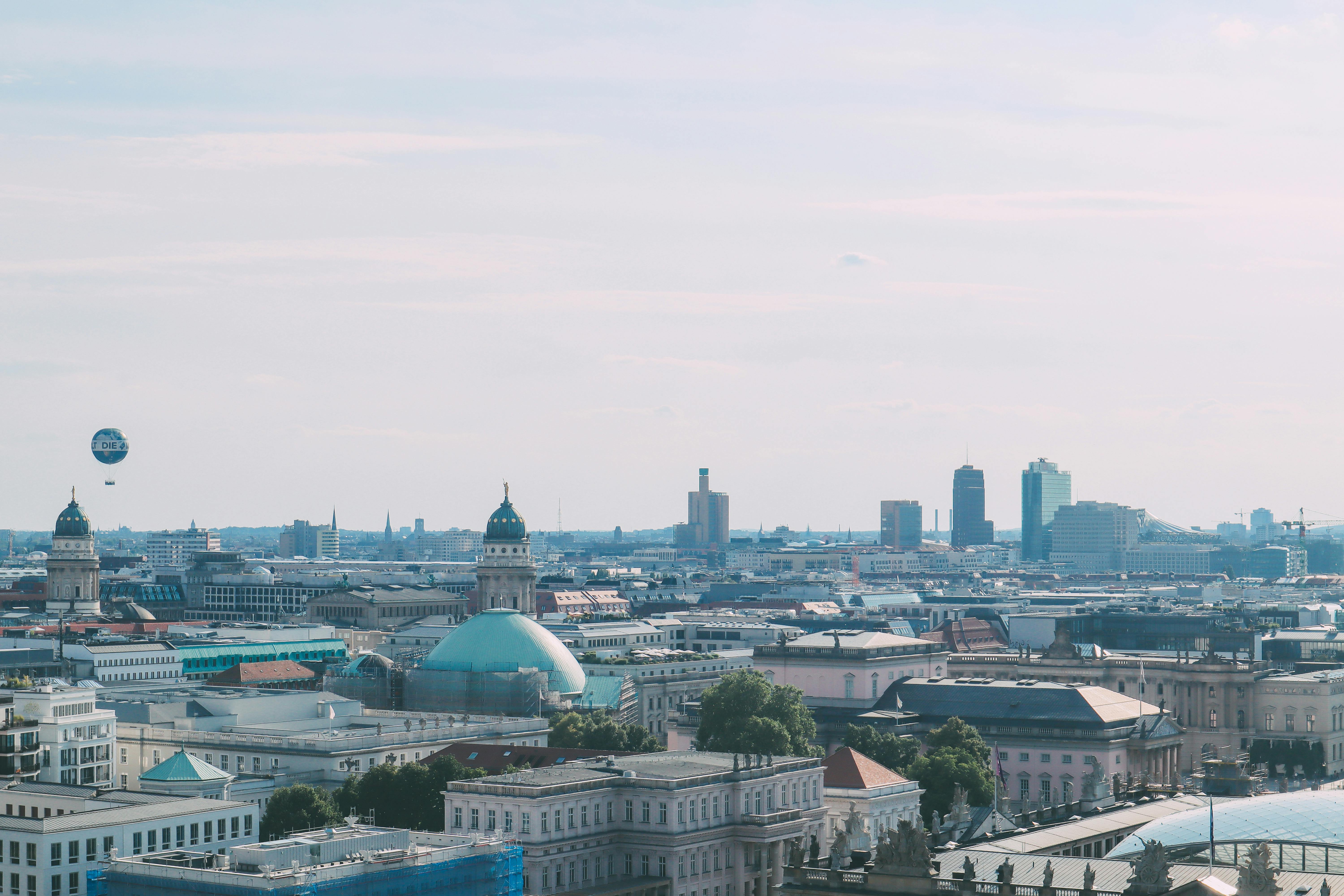 A view of the city from a high vantage point · Free Stock Photo