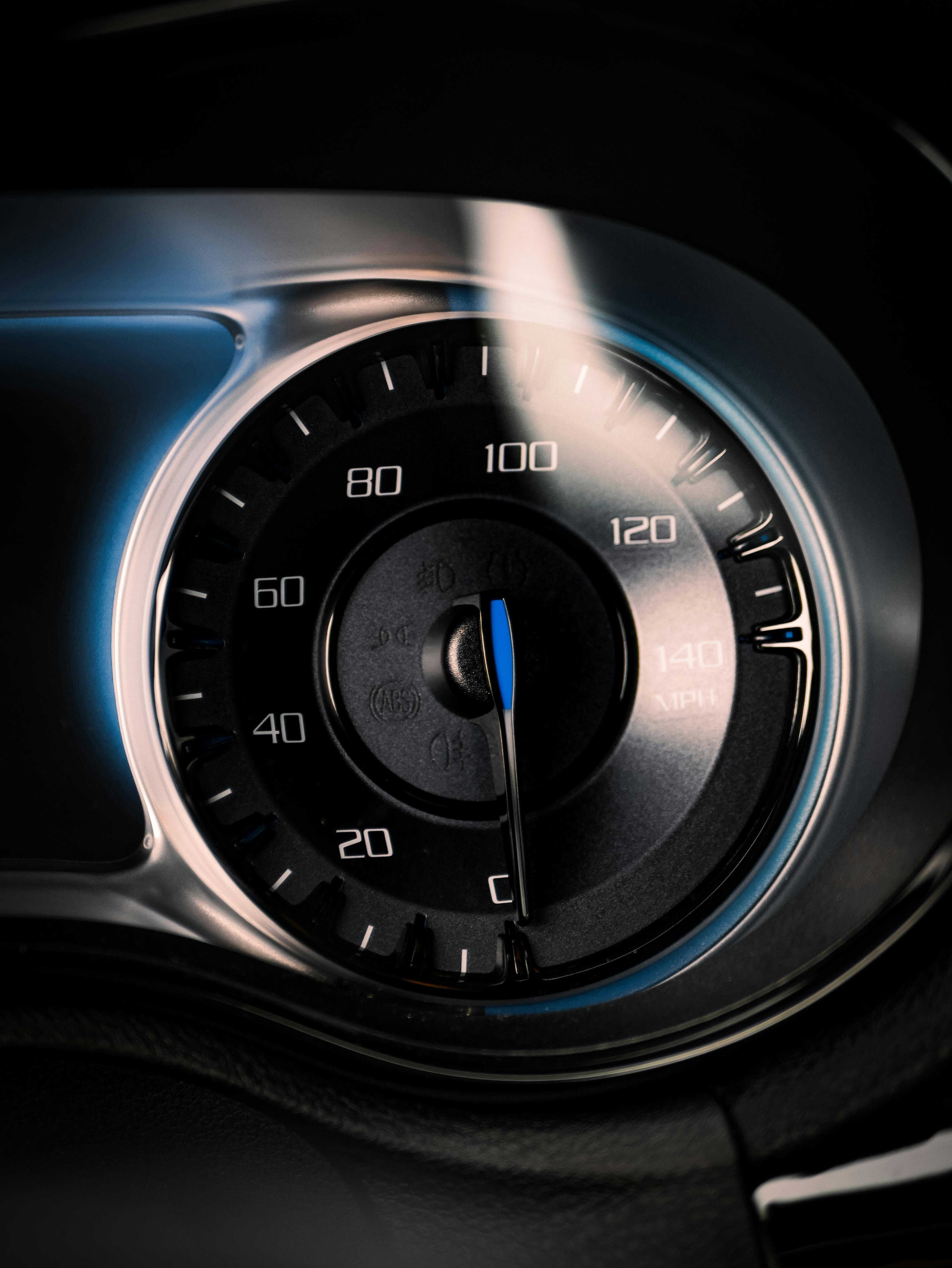 Speedometer in Car · Free Stock Photo