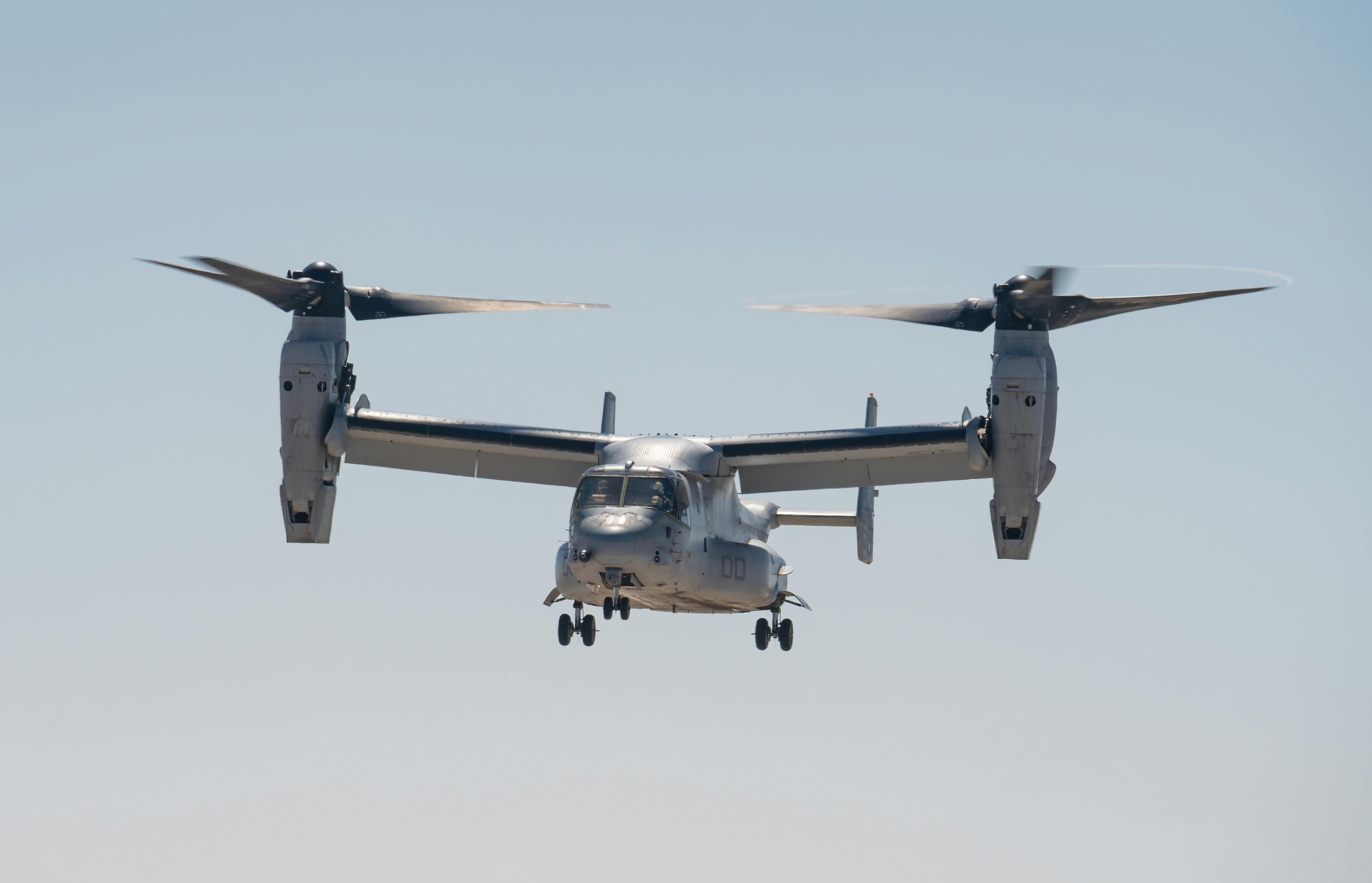 Military Bell Boeing V-22 Osprey Helicopter · Free Stock Photo