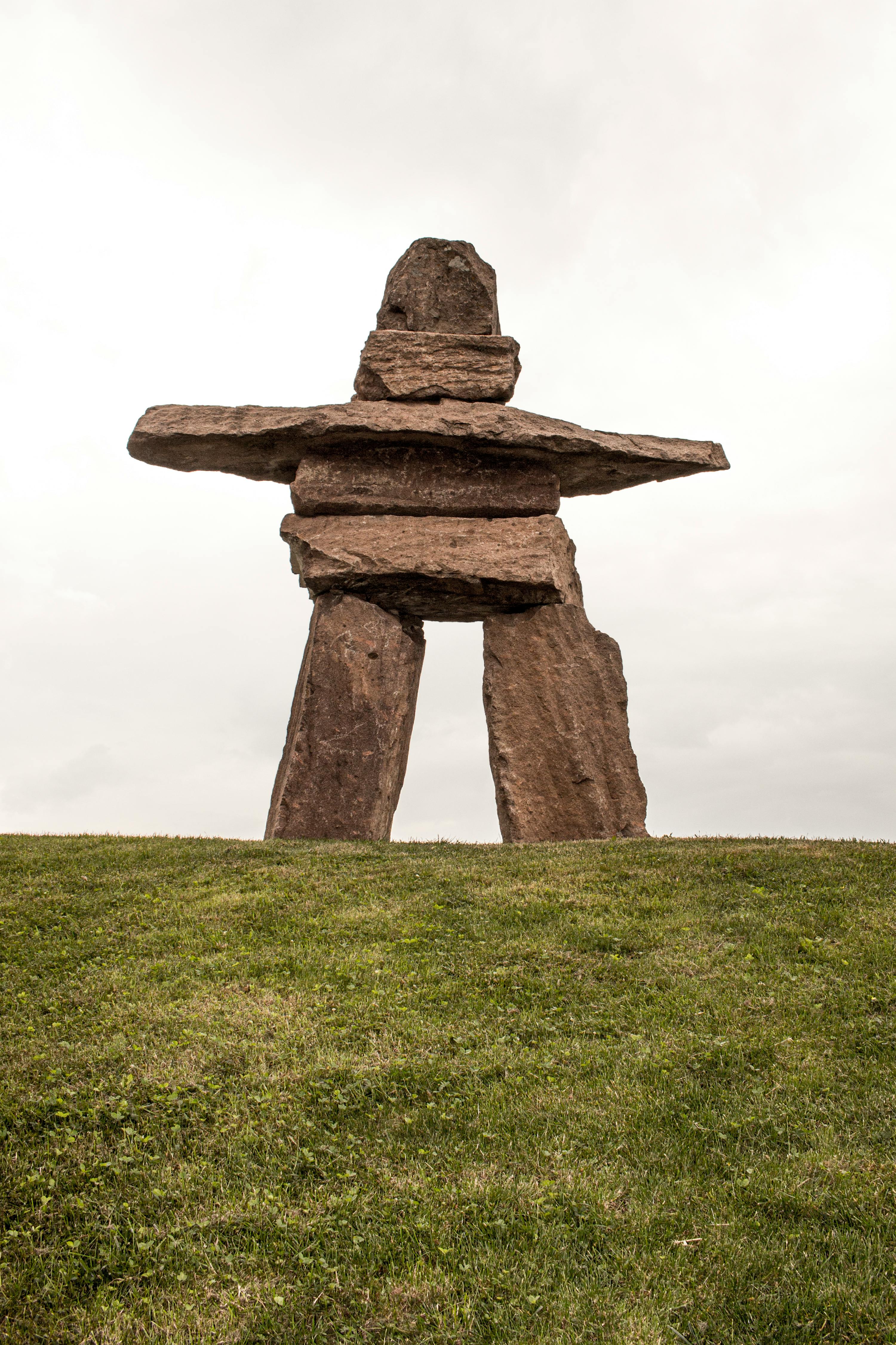 Inuksuk Stone Cairn · Free Stock Photo
