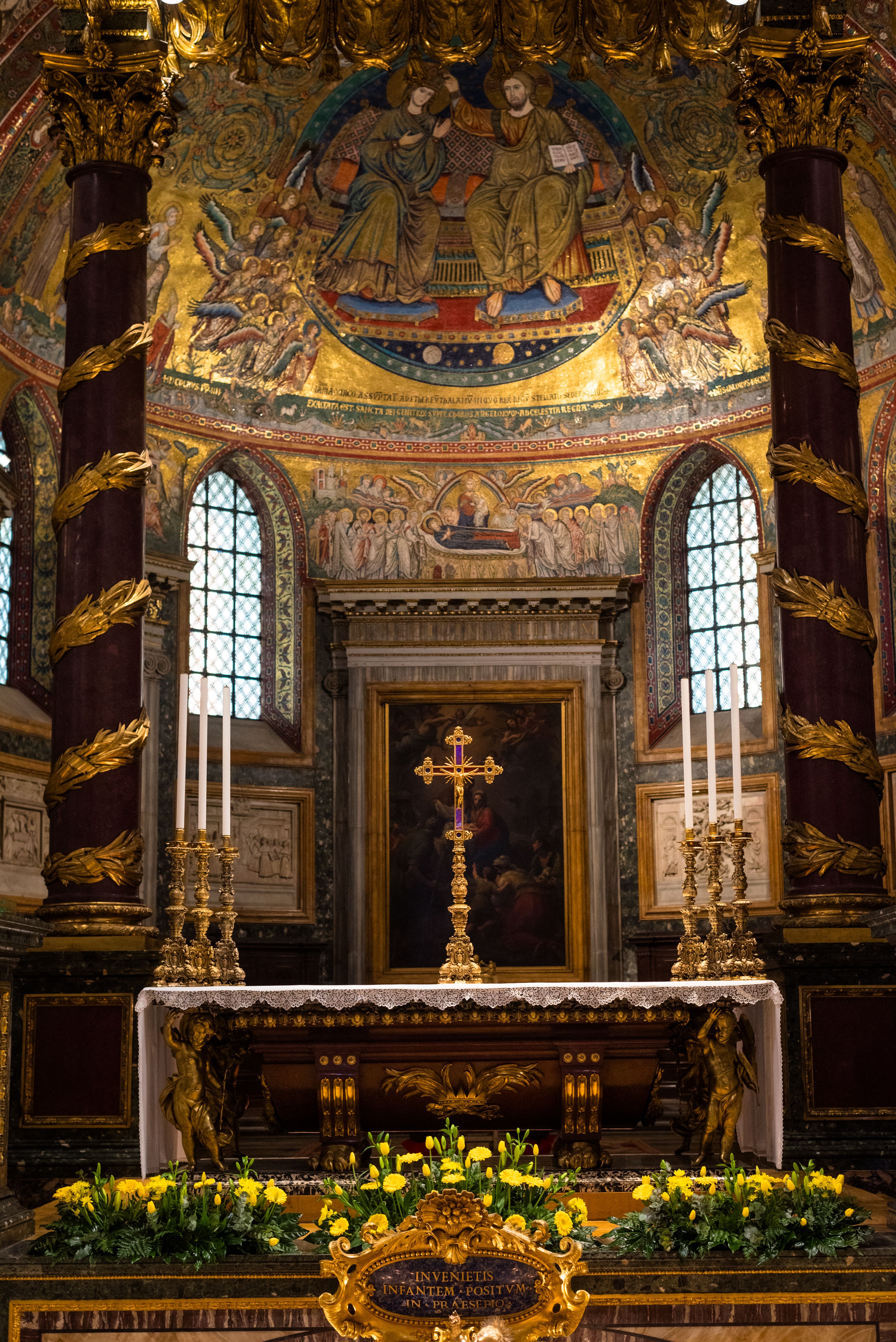Ornamented Altar and Interior of Orthodox Church · Free Stock Photo