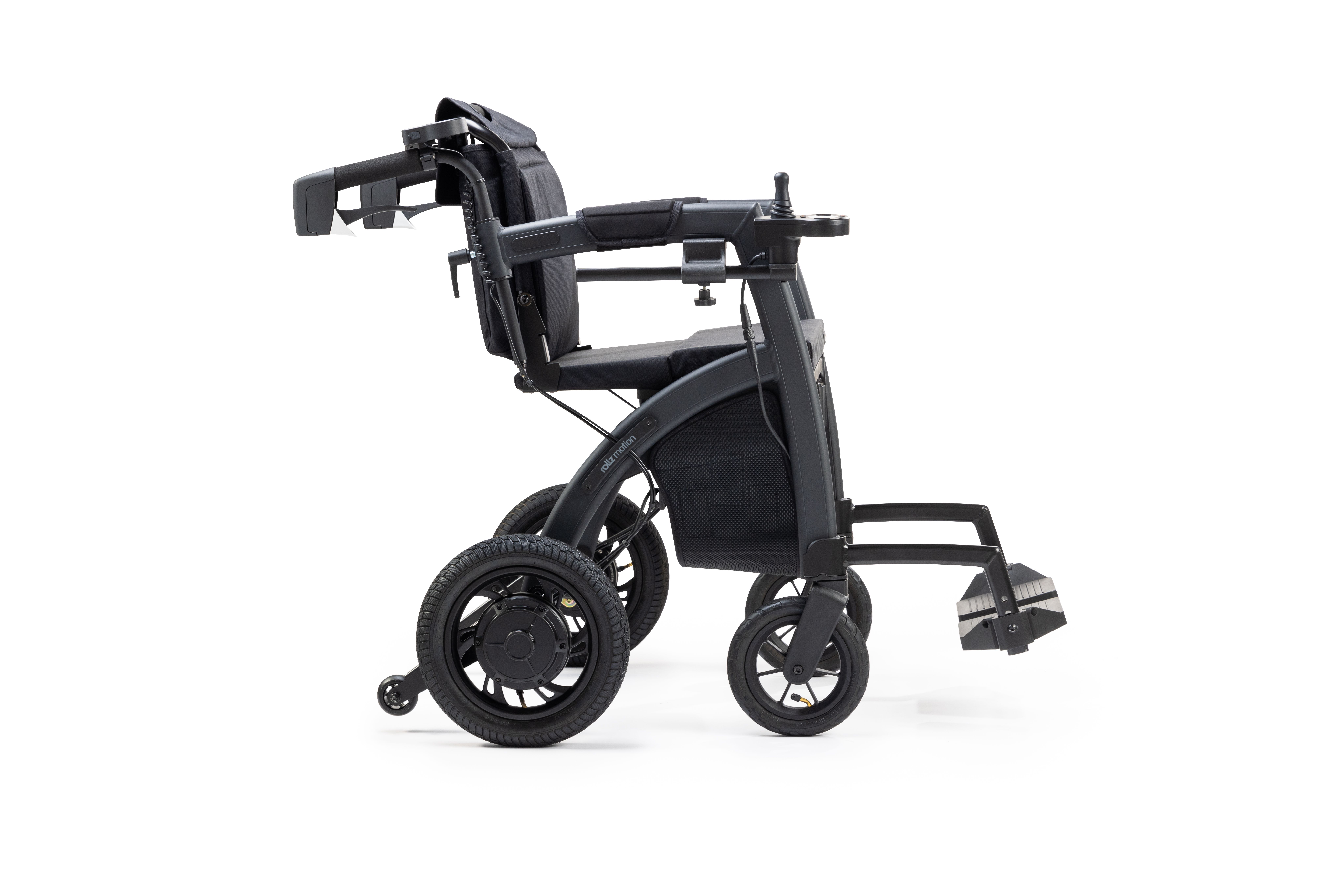 Studio Shot of a Modern Modular Motorized Wheelchair and Walker · Free ...