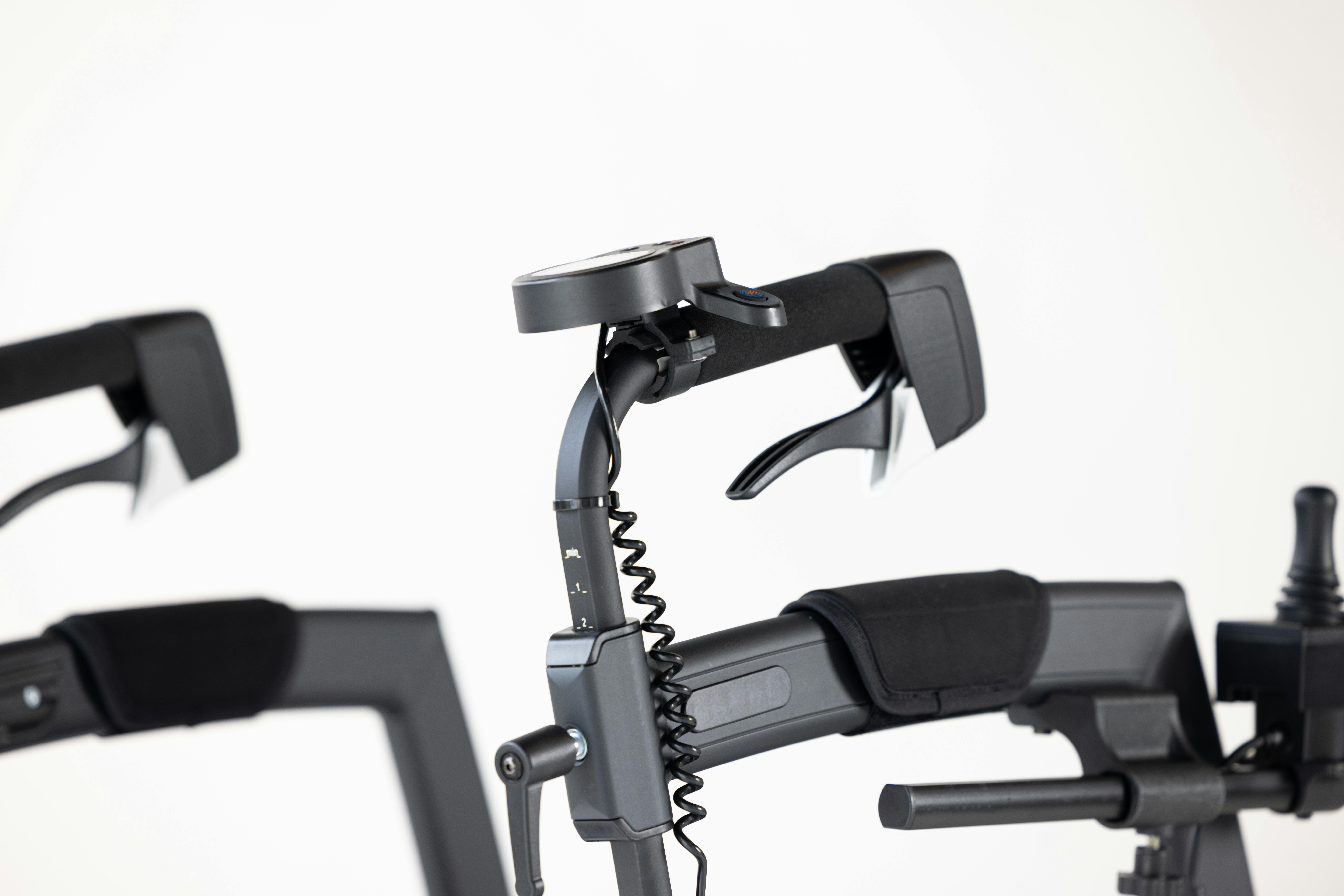 Handle of a Modern Modular Motorized Wheelchair and Walker · Free Stock ...