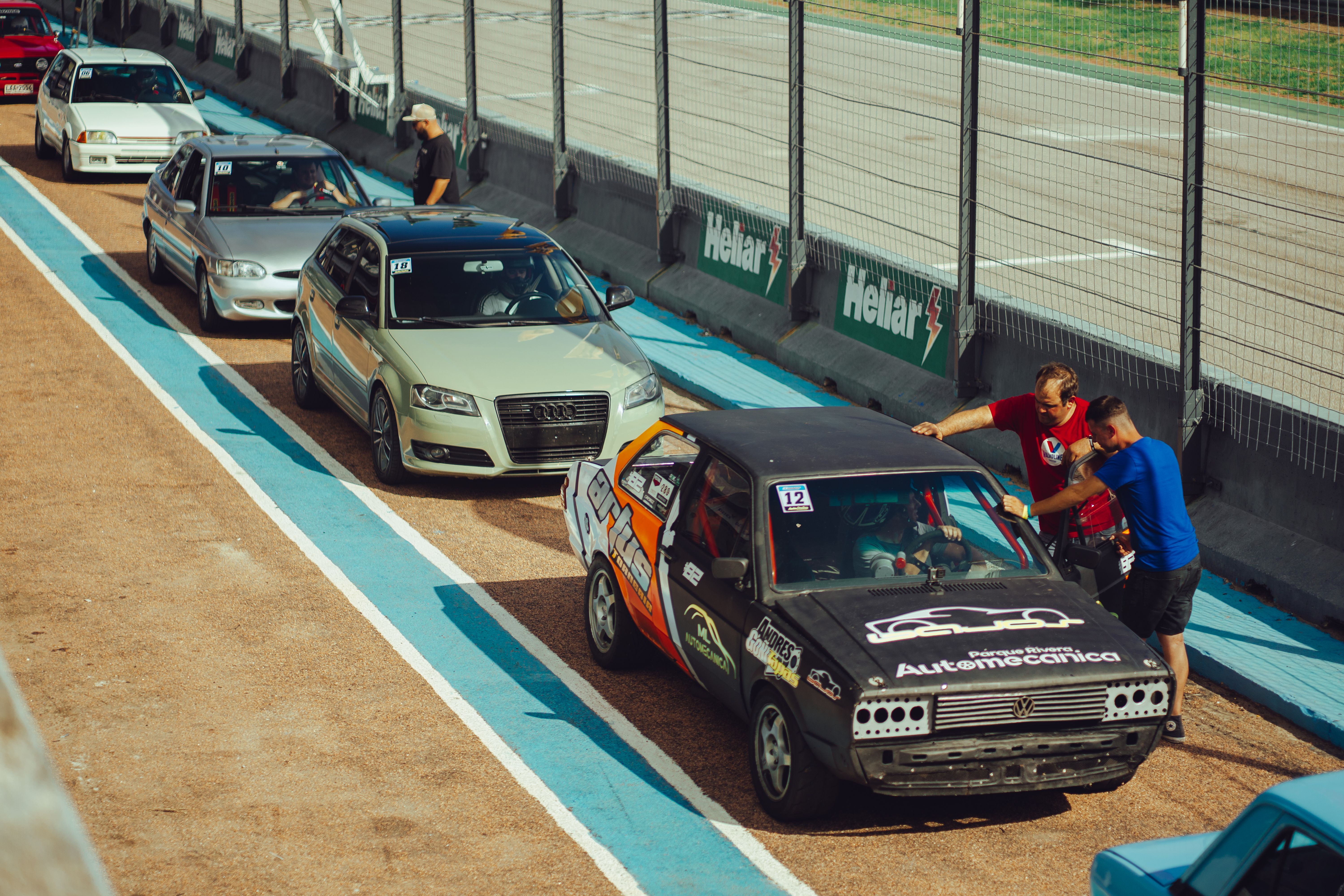 Sport Cars on Stadium during Auto Racing · Free Stock Photo