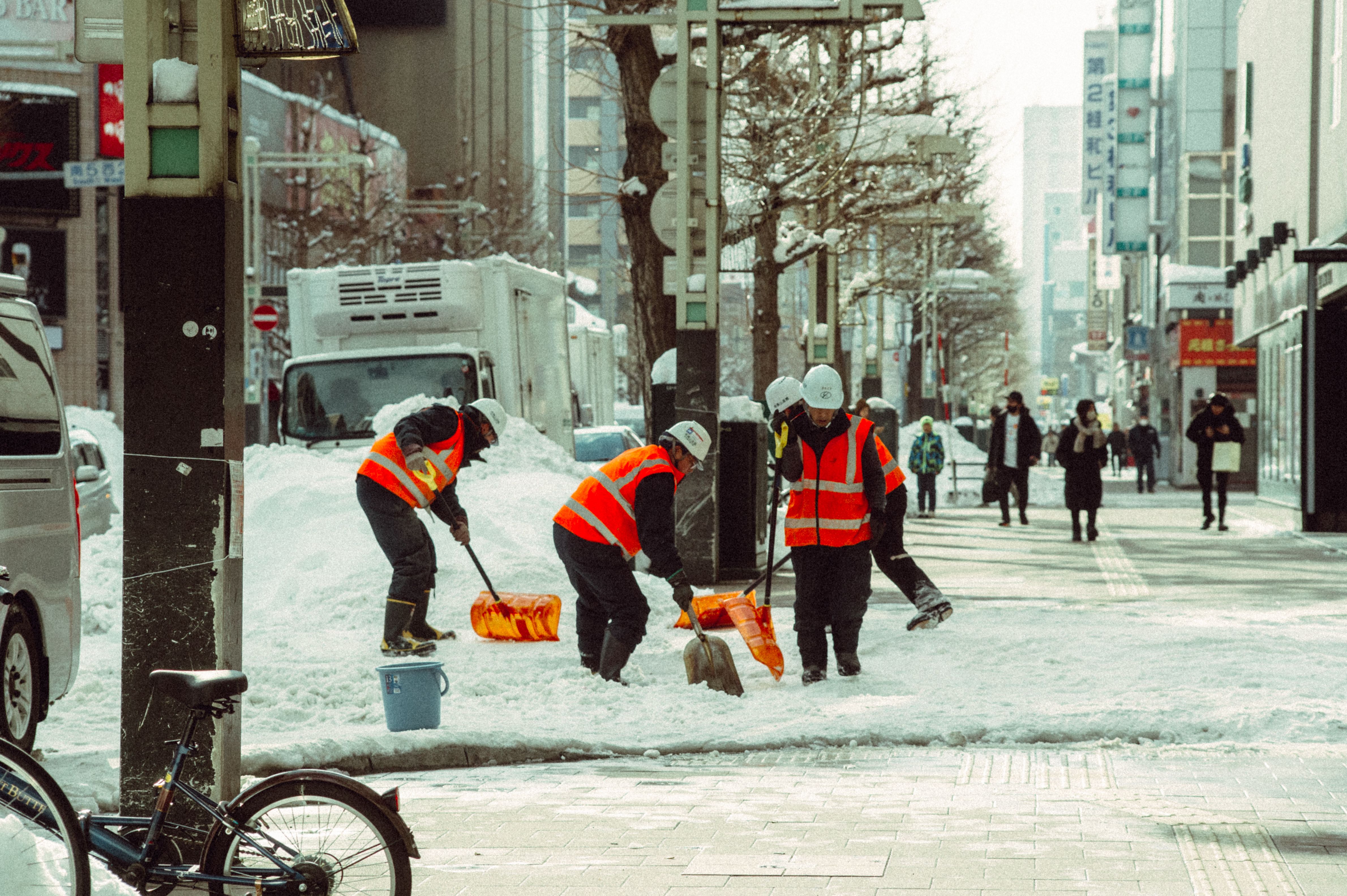 Workers in a City · Free Stock Photo