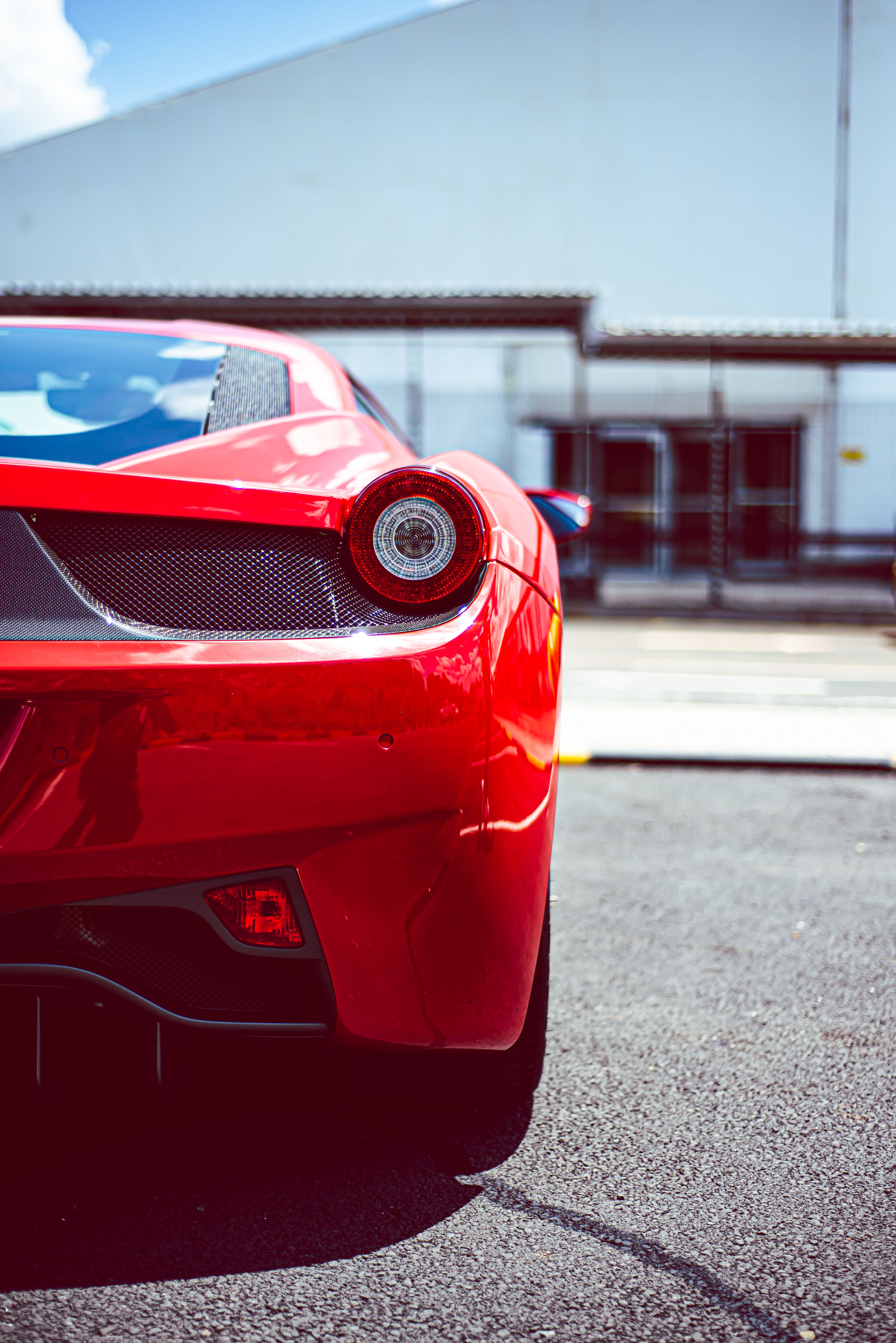 Red Car on Asphalt · Free Stock Photo