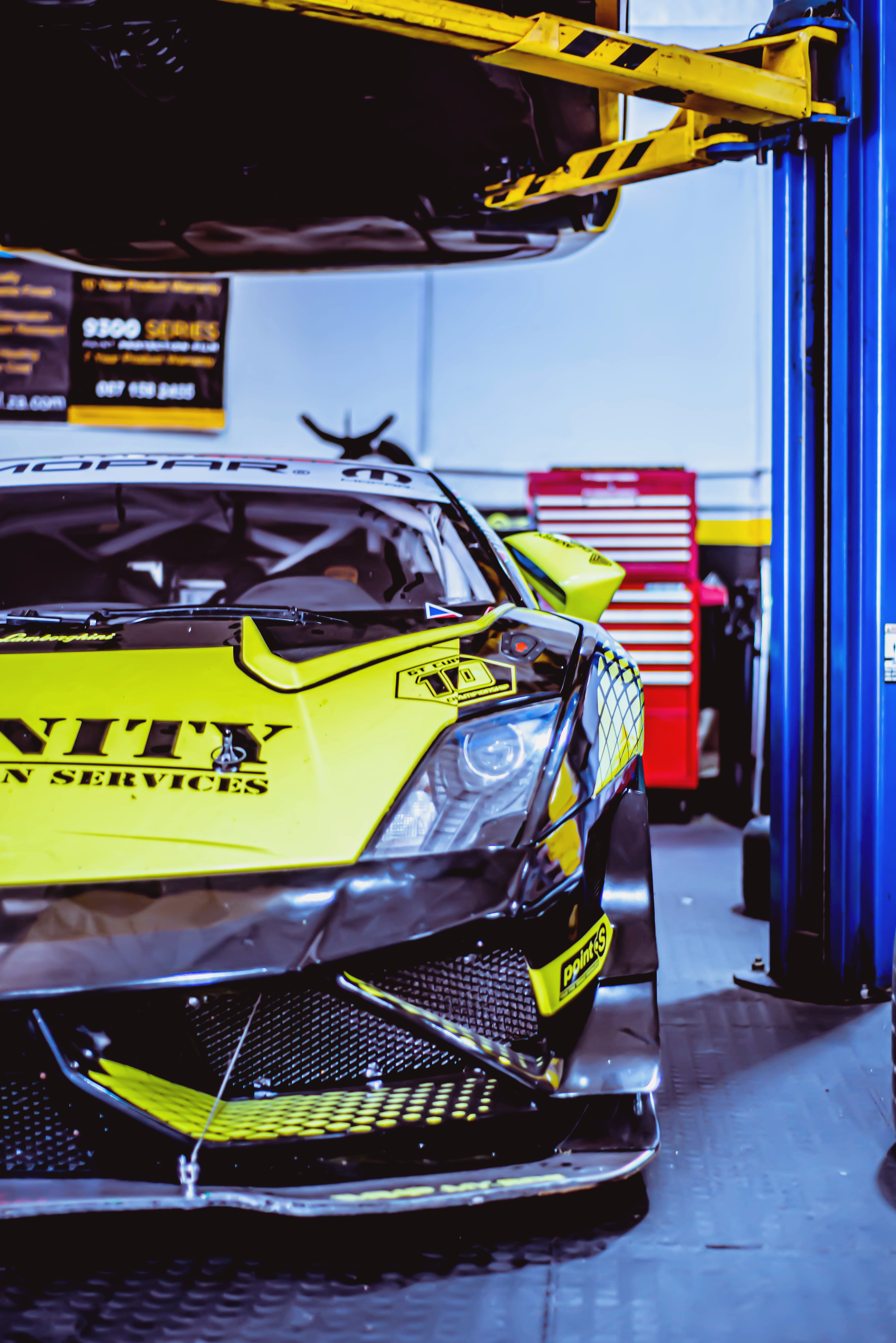 Yellow Racing Car · Free Stock Photo