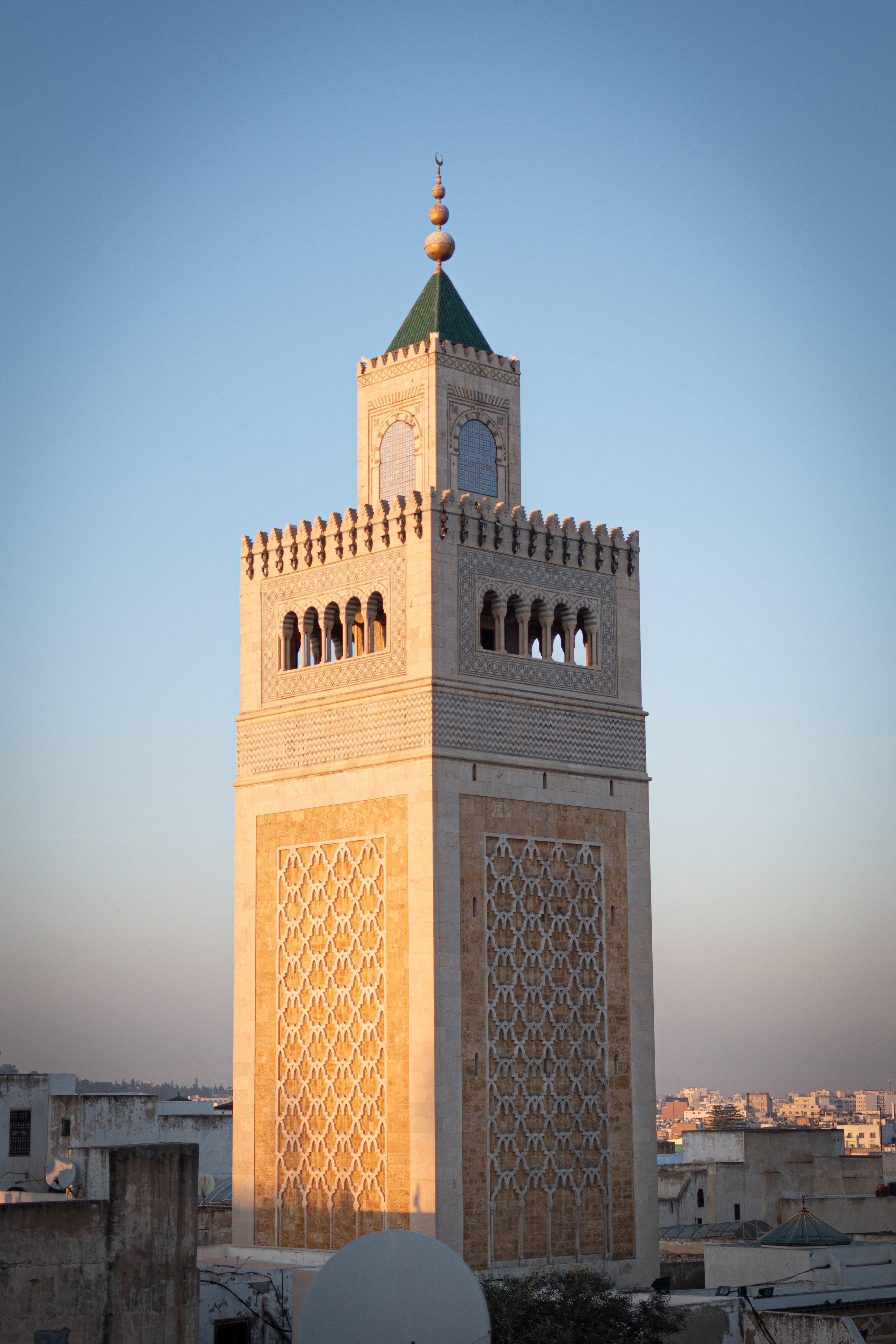 Minaret of Ez-Zitouna Mosque in Tunis · Free Stock Photo