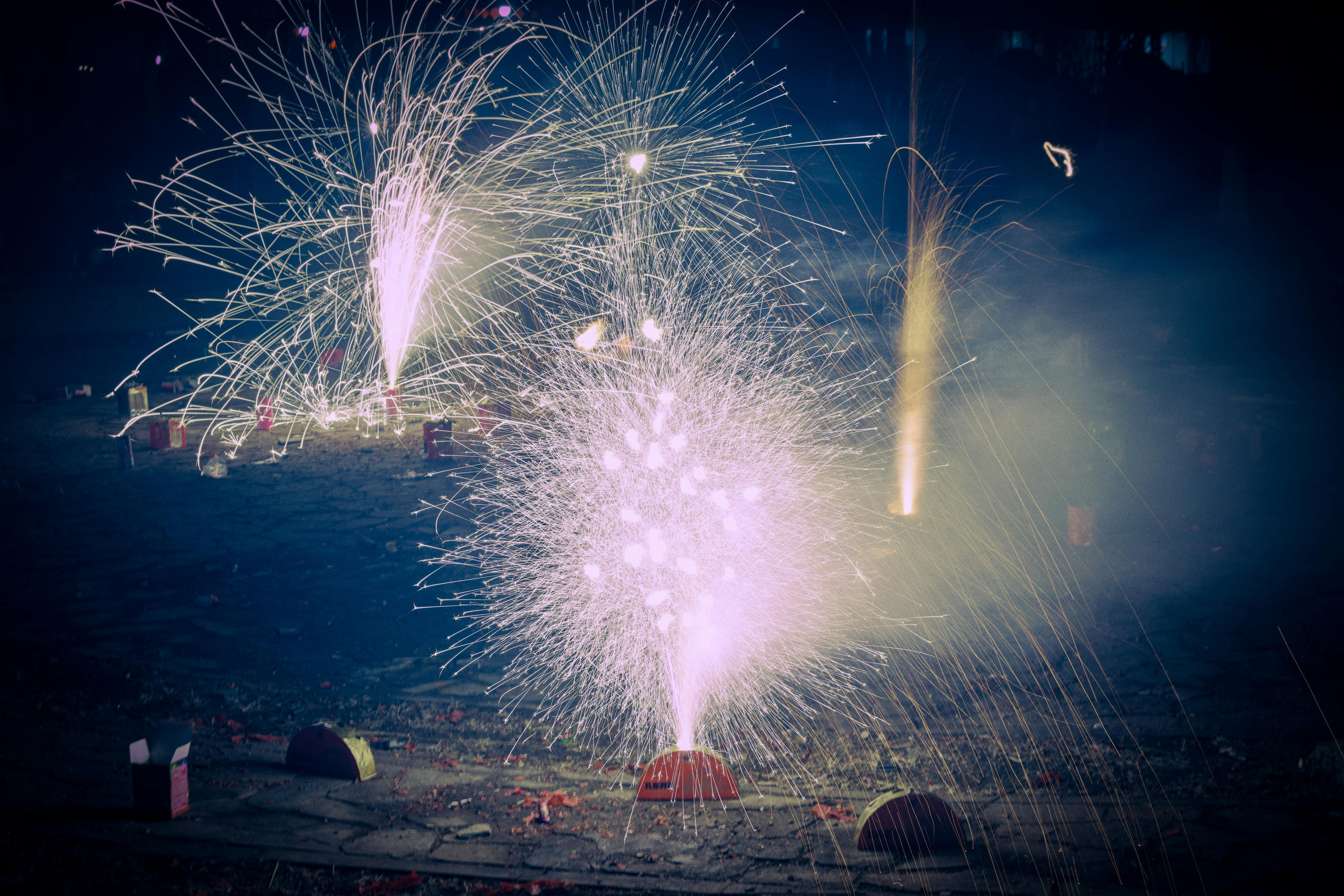 Sparks of Firecracker · Free Stock Photo