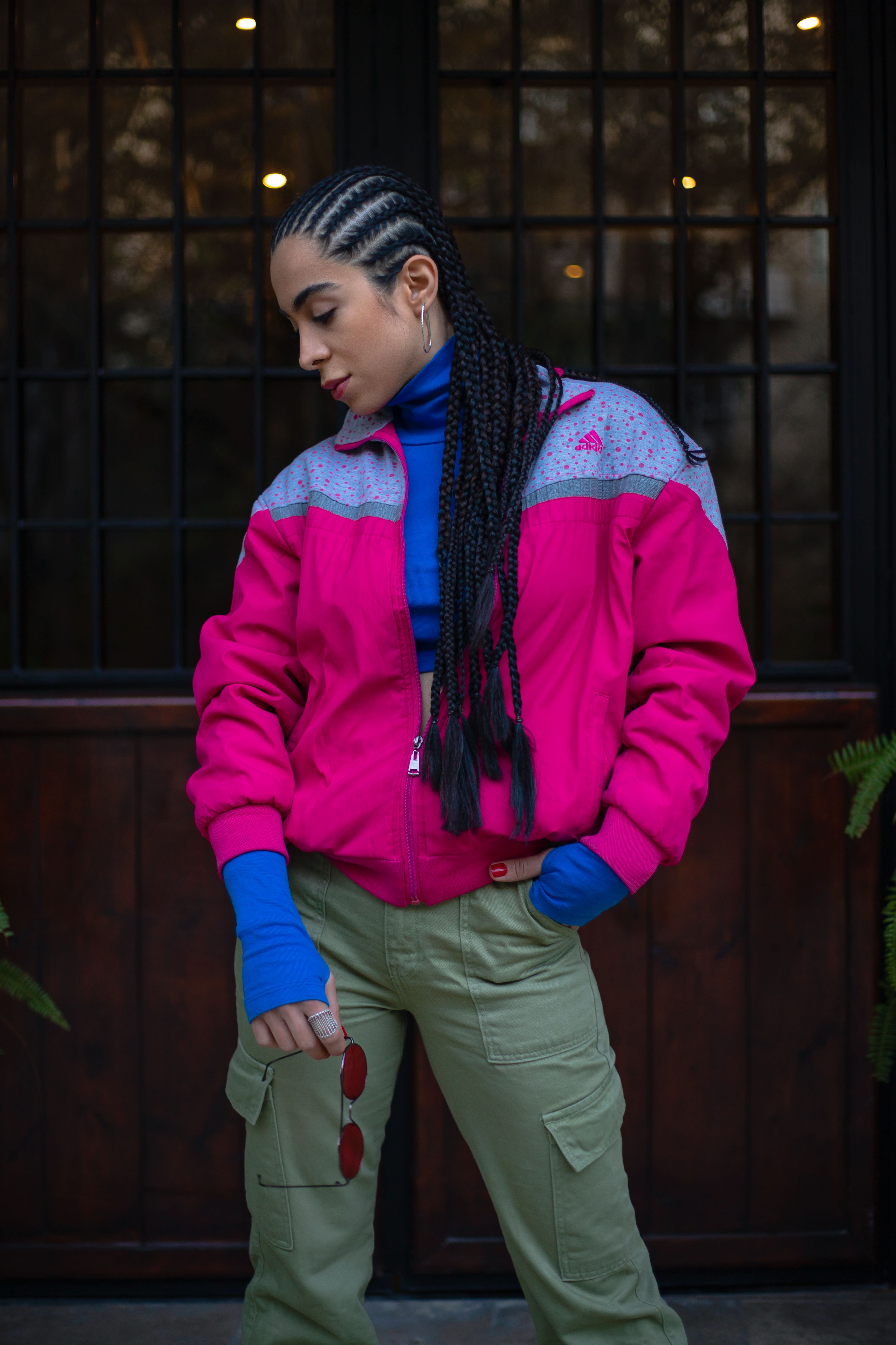 Portrait of Woman in Unzipped Jacket · Free Stock Photo