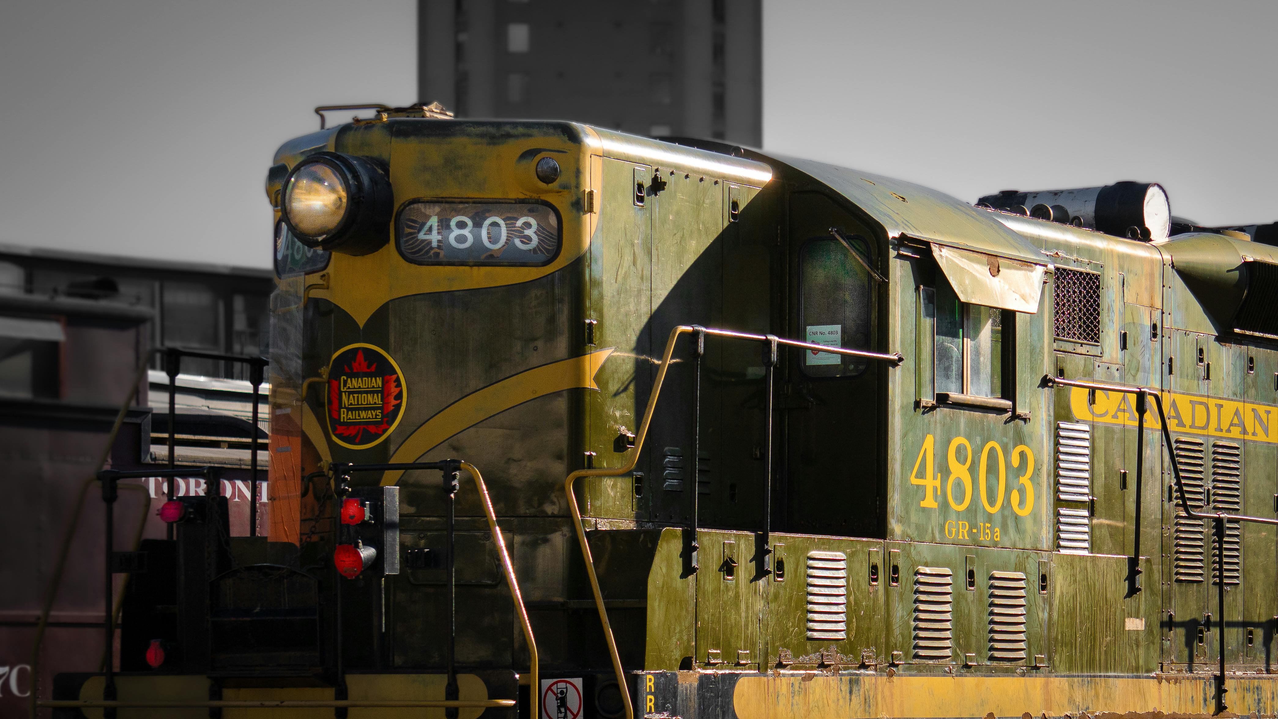 Cargo Train Locomotive · Free Stock Photo