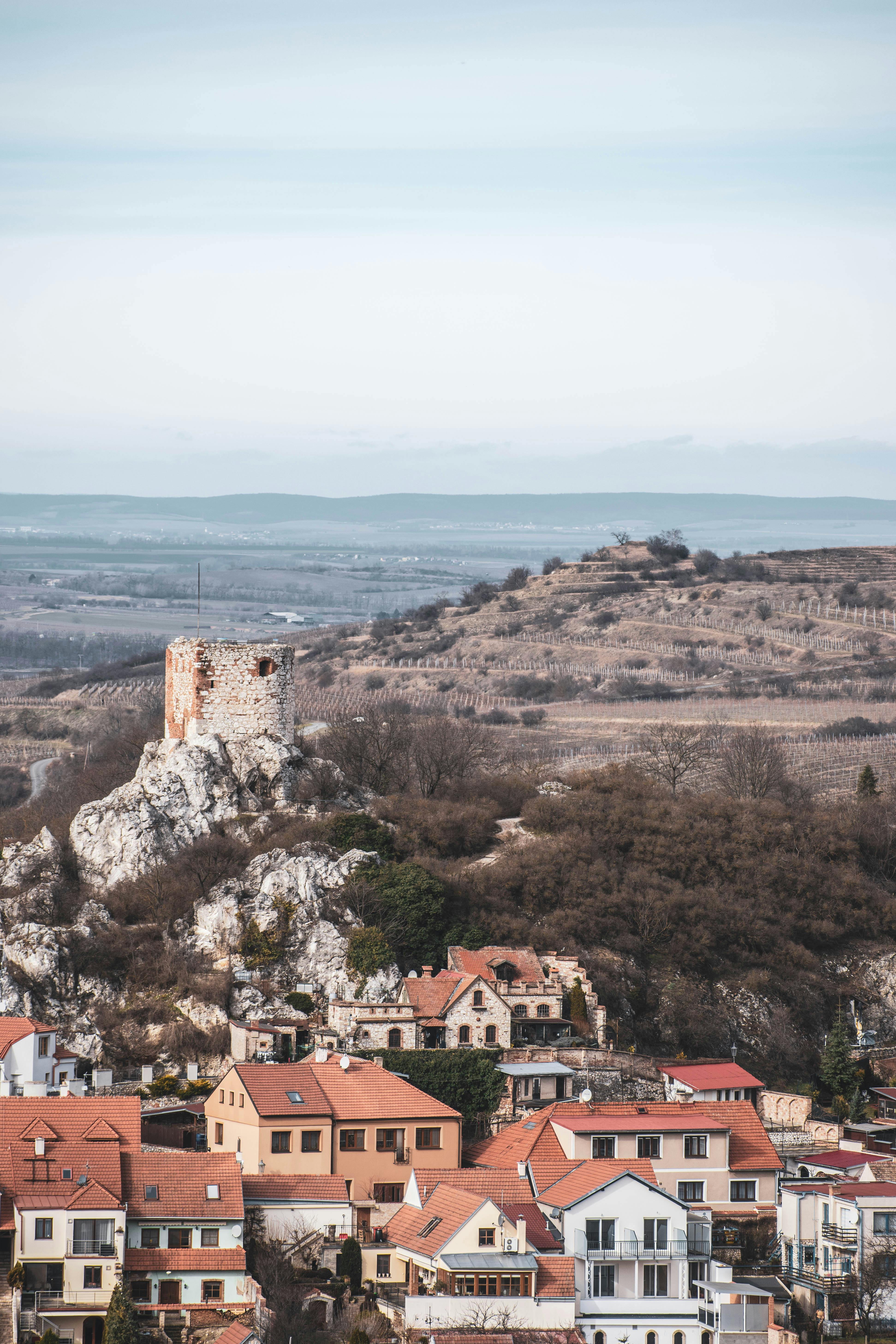 High Angle View of Goat Castle in Czech Republic · Free Stock Photo