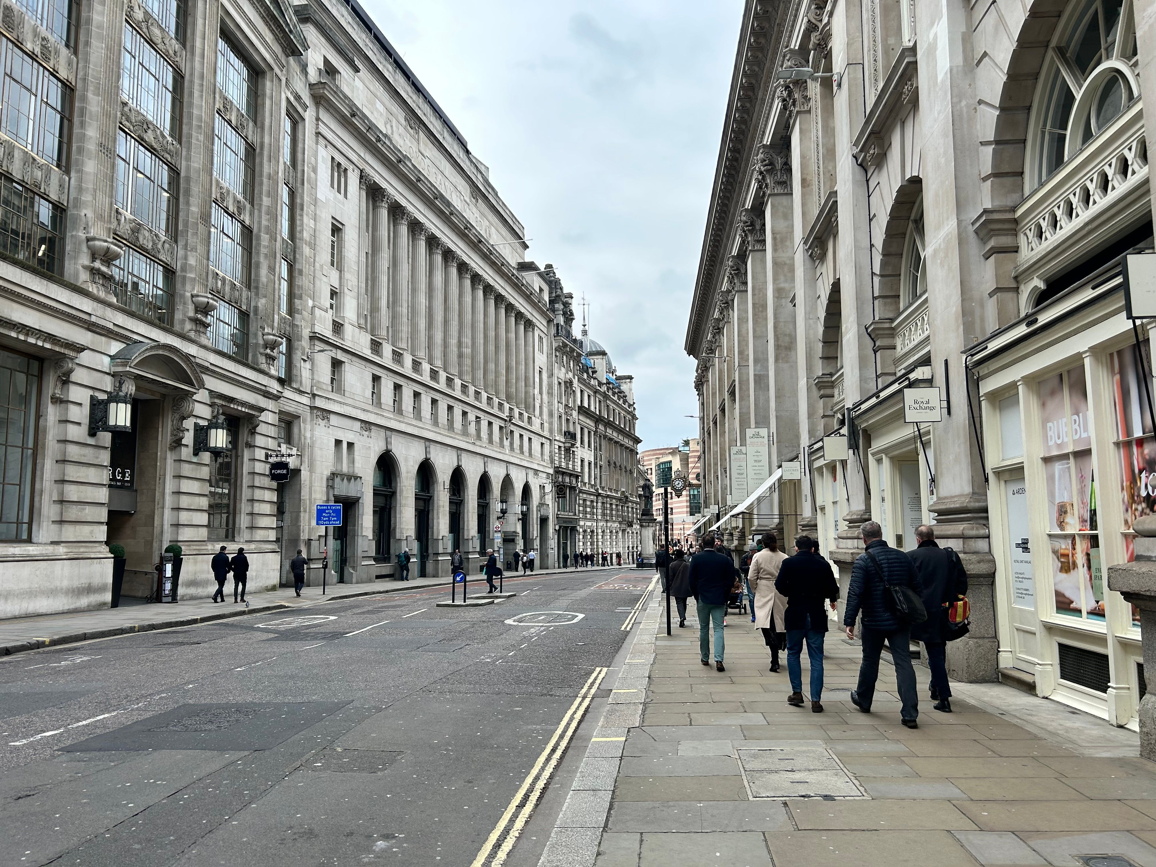 Buildings around Street in City · Free Stock Photo